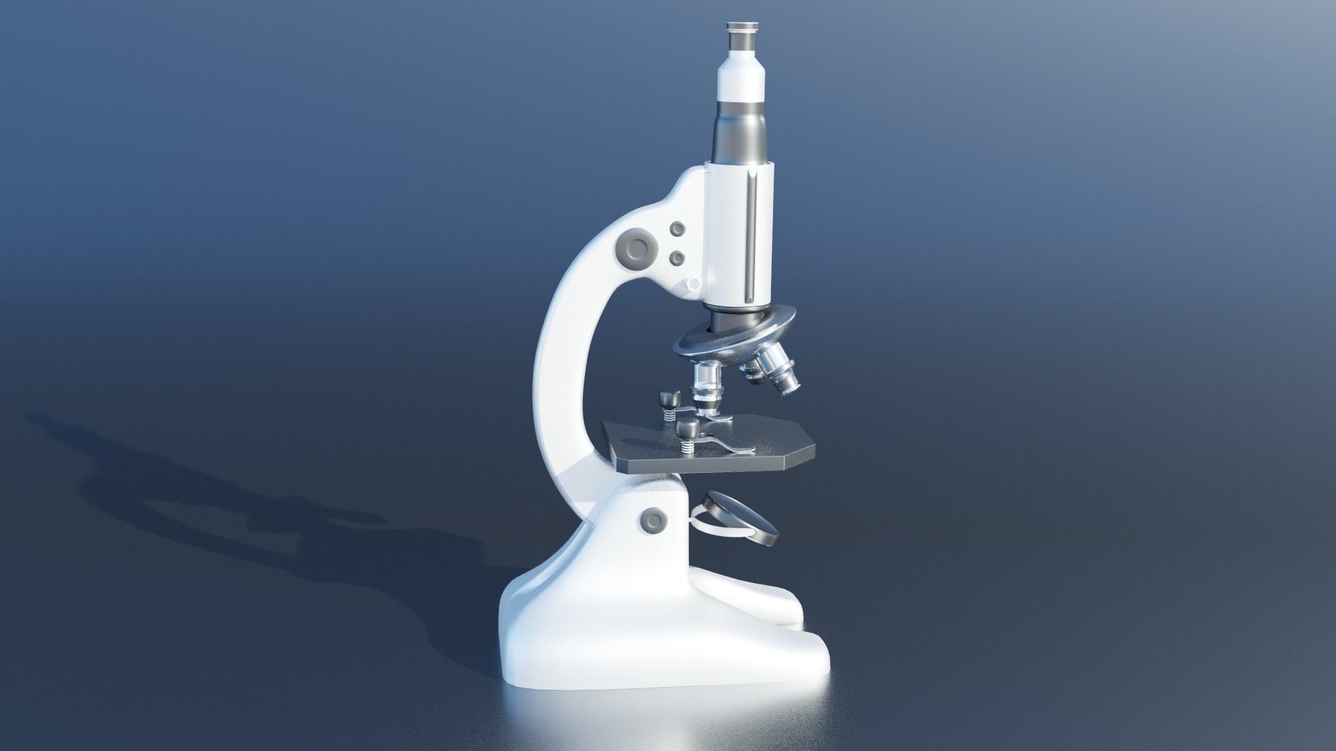 light microscope free 3D model | CGTrader