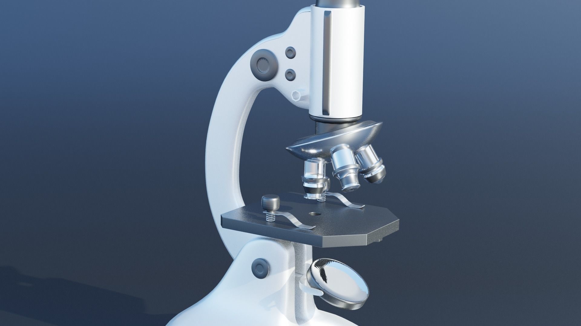 light microscope free 3D model | CGTrader