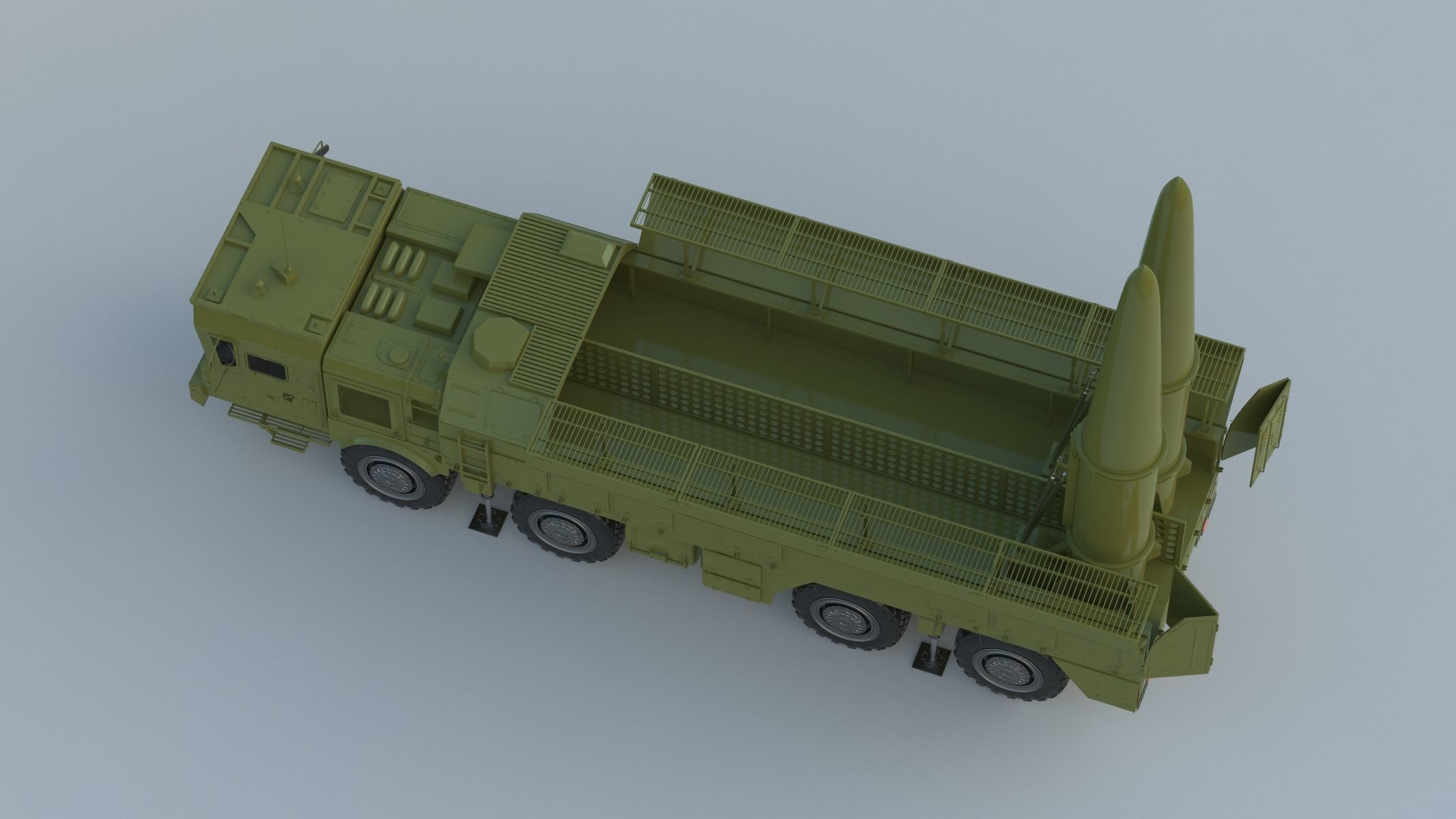 9K720 Iskander 3D model | CGTrader