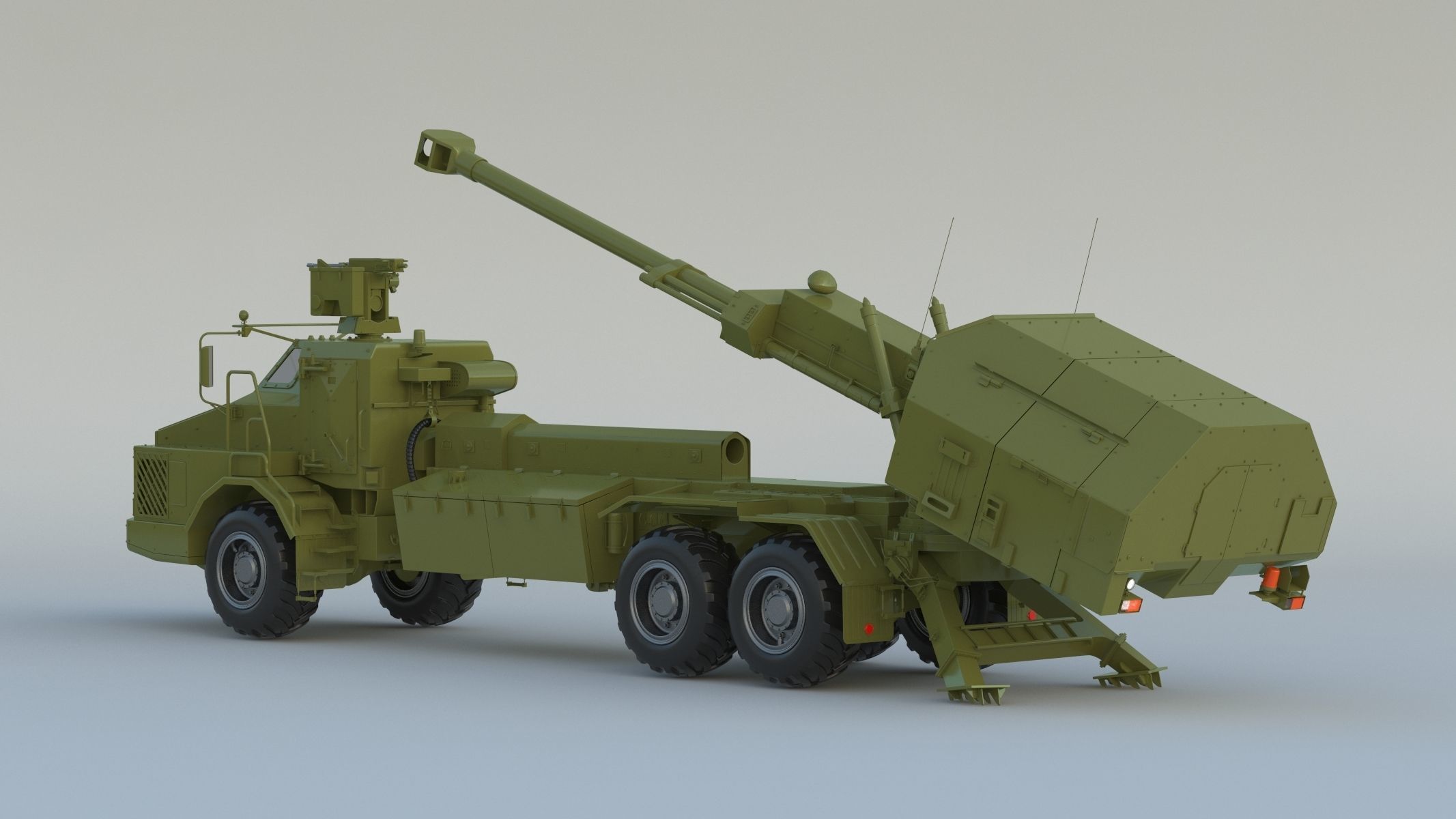 Archer Artillery System 3D model | CGTrader