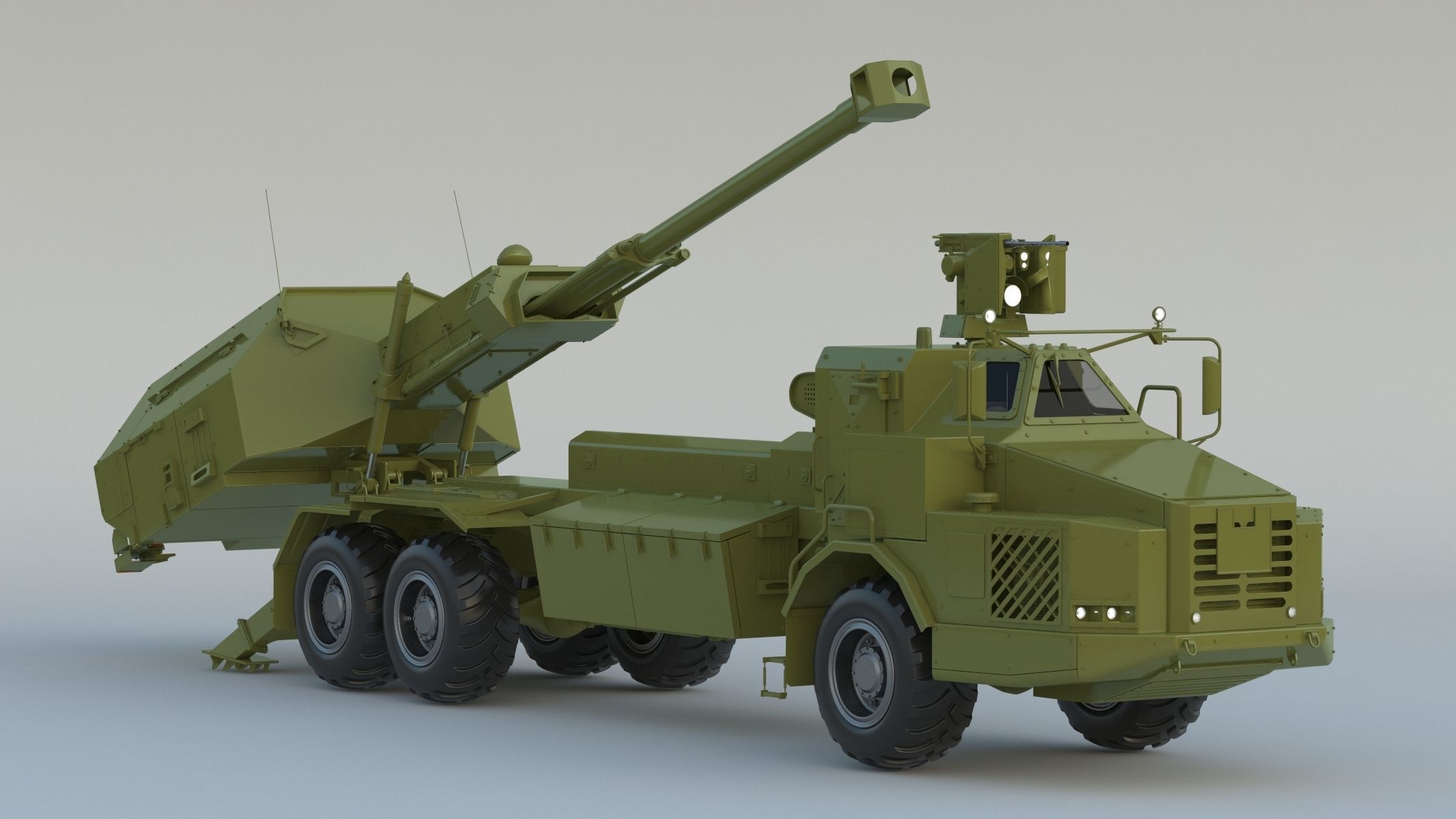 Archer Artillery System 3D model | CGTrader