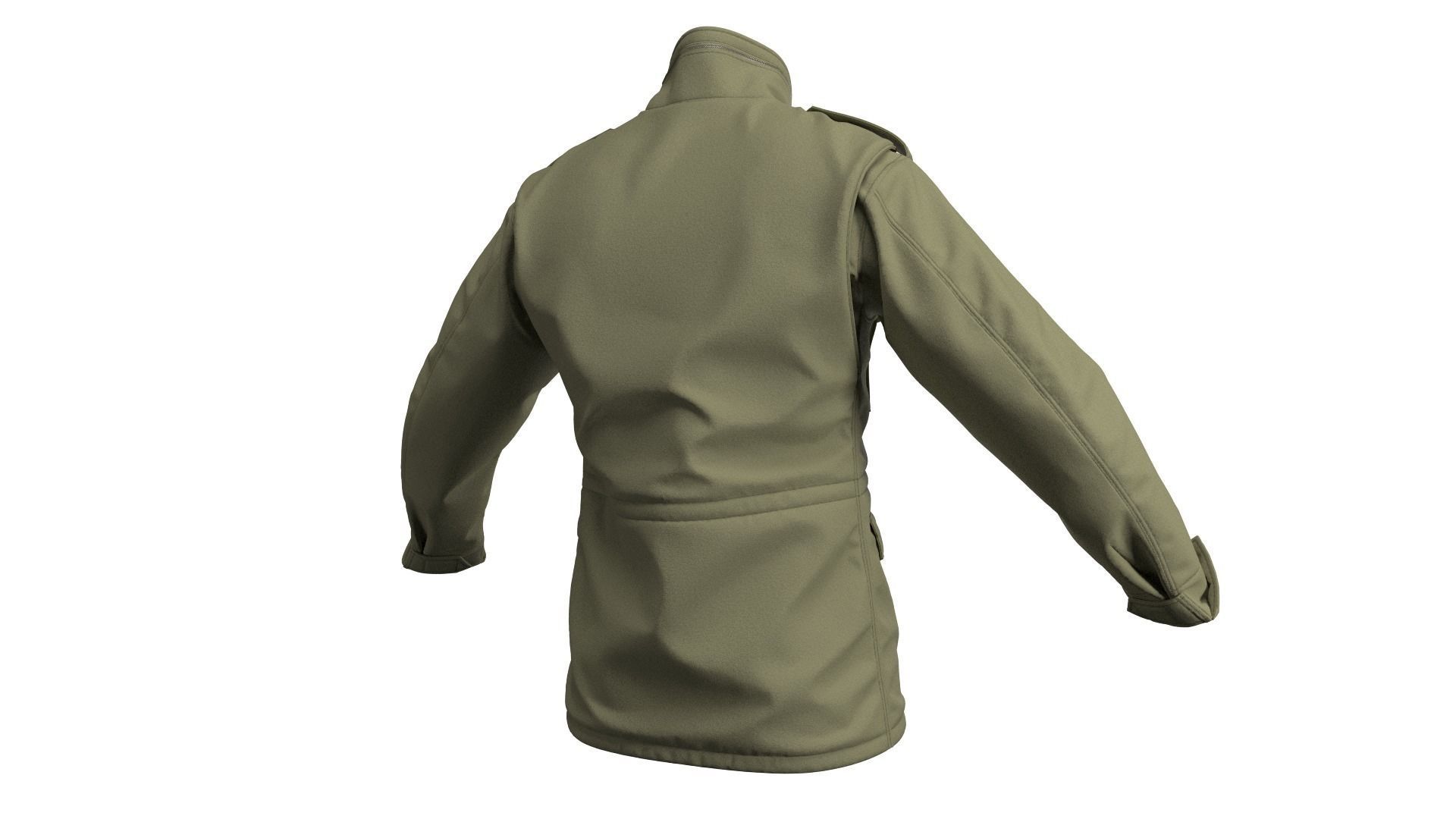 M65 Military Jacket - Marvelous Designer 3D model | CGTrader