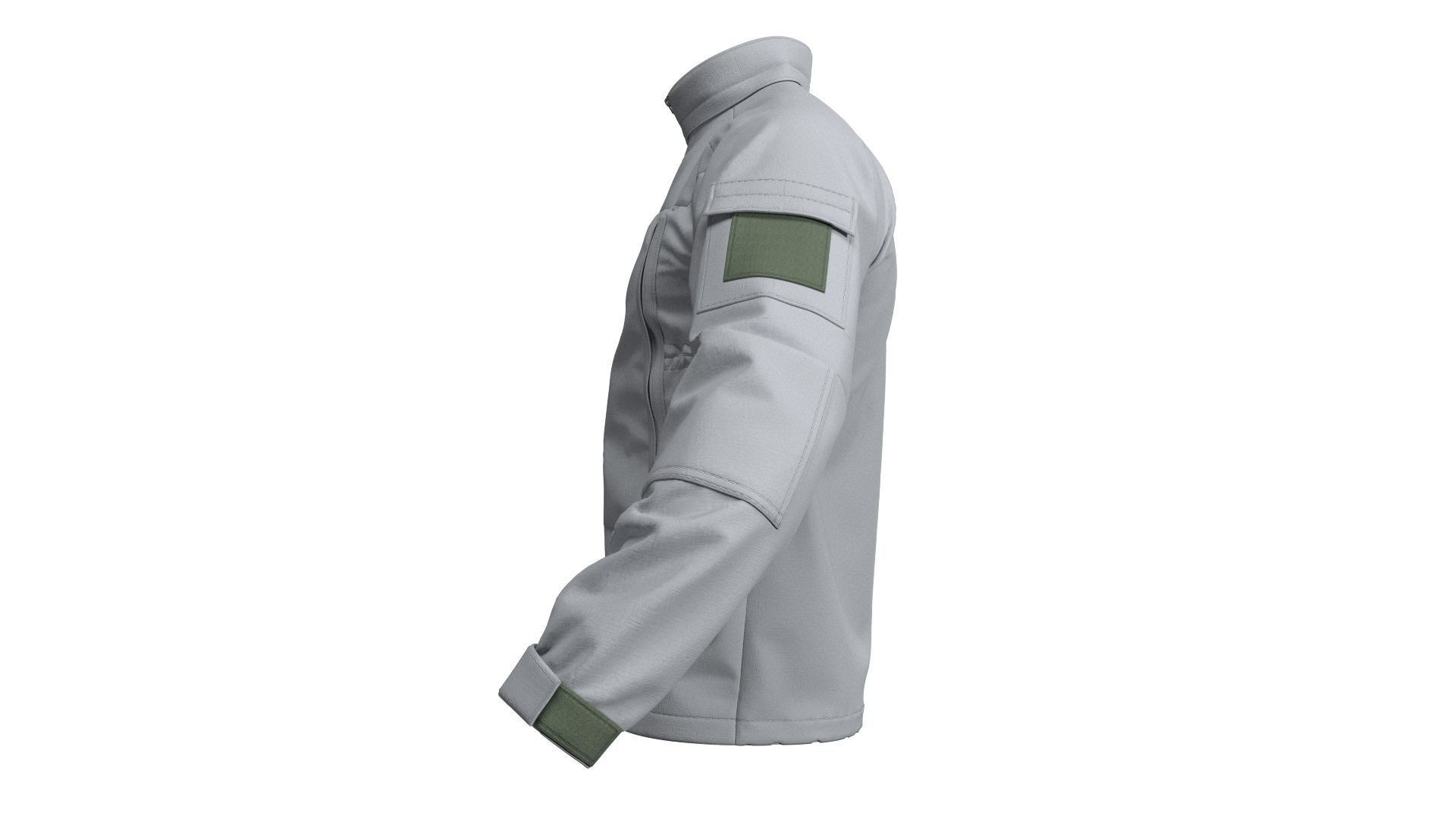 Military Jacket SoftShell PCU Level 5 - Marvelous Designer 3D model ...