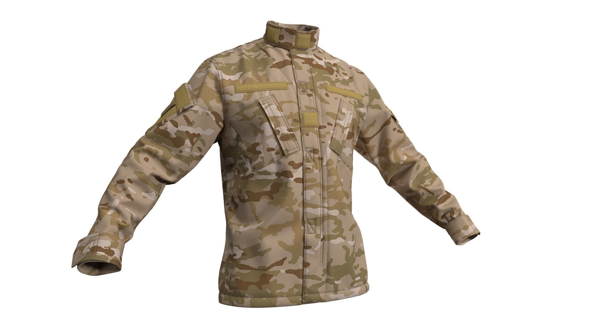 Crye Precision G3 Combat Jacket - Marvelous Designer 3D model | CGTrader