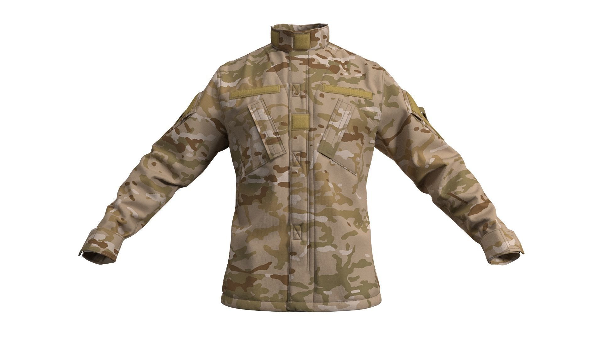 Crye Precision G3 Combat Jacket - Marvelous Designer 3D model | CGTrader