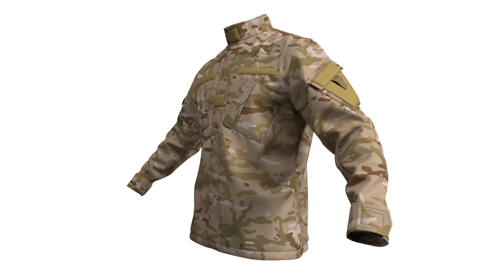 Crye Precision G3 Combat Jacket - Marvelous Designer 3D model | CGTrader