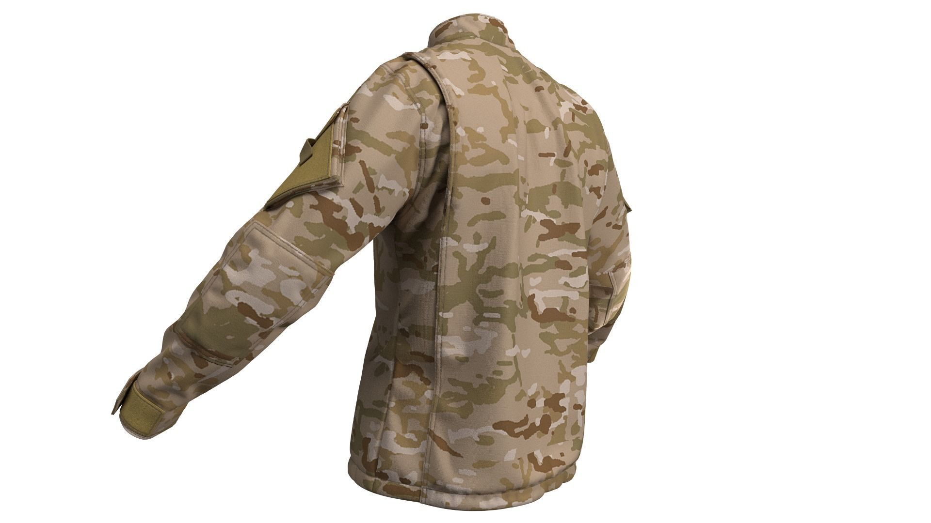 Crye Precision G3 Combat Jacket - Marvelous Designer 3D model | CGTrader