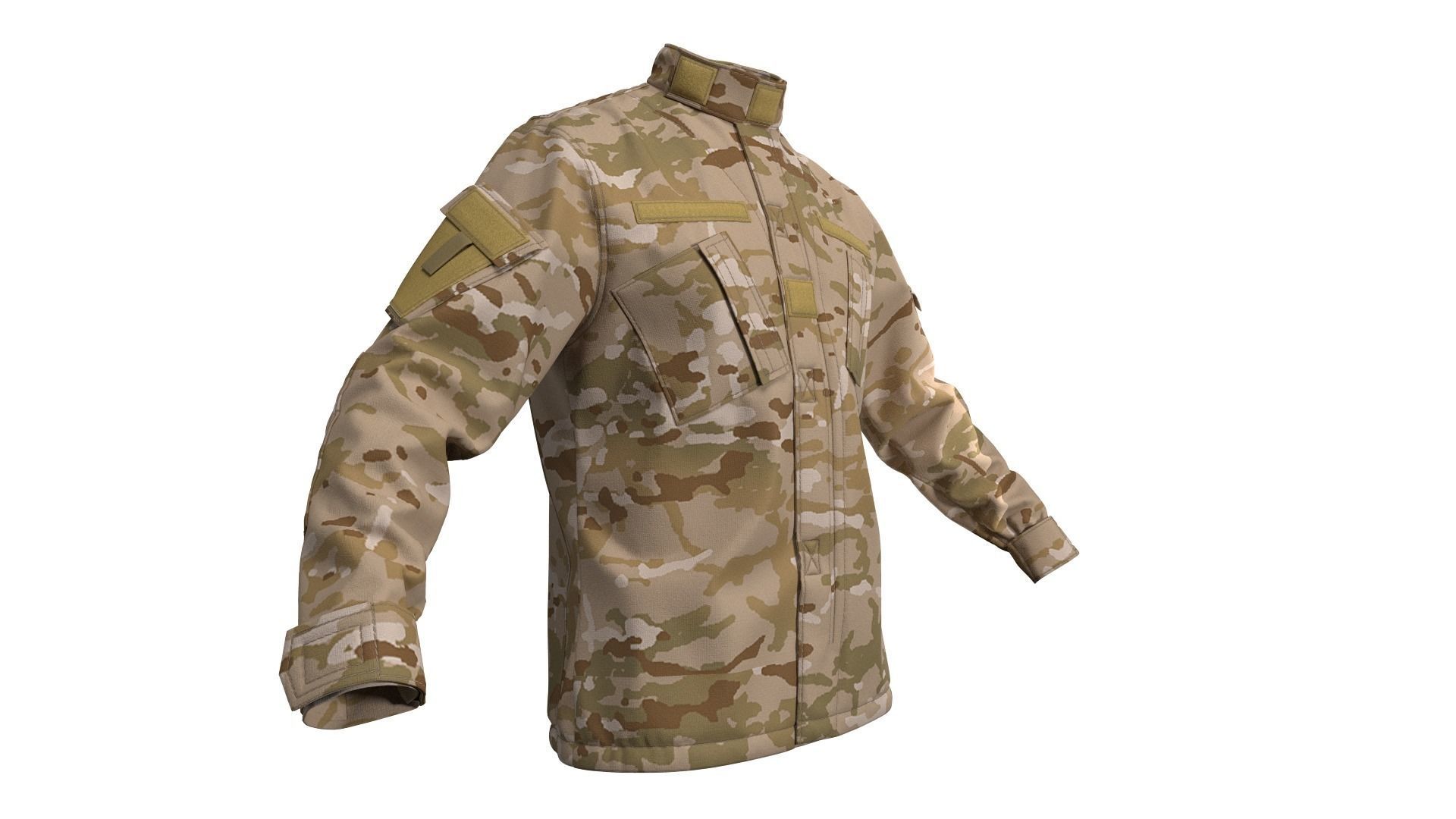 Crye Precision G3 Combat Jacket - Marvelous Designer 3D model | CGTrader