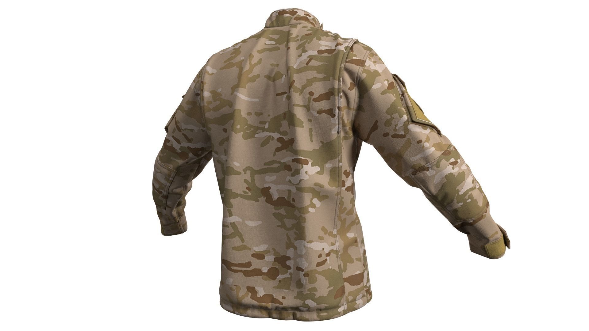 Crye Precision G3 Combat Jacket - Marvelous Designer 3D model | CGTrader