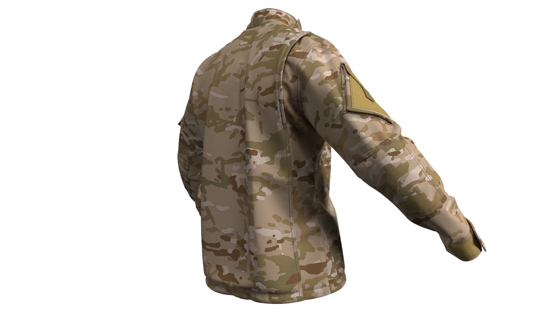 Crye Precision G3 Combat Jacket - Marvelous Designer 3D model | CGTrader