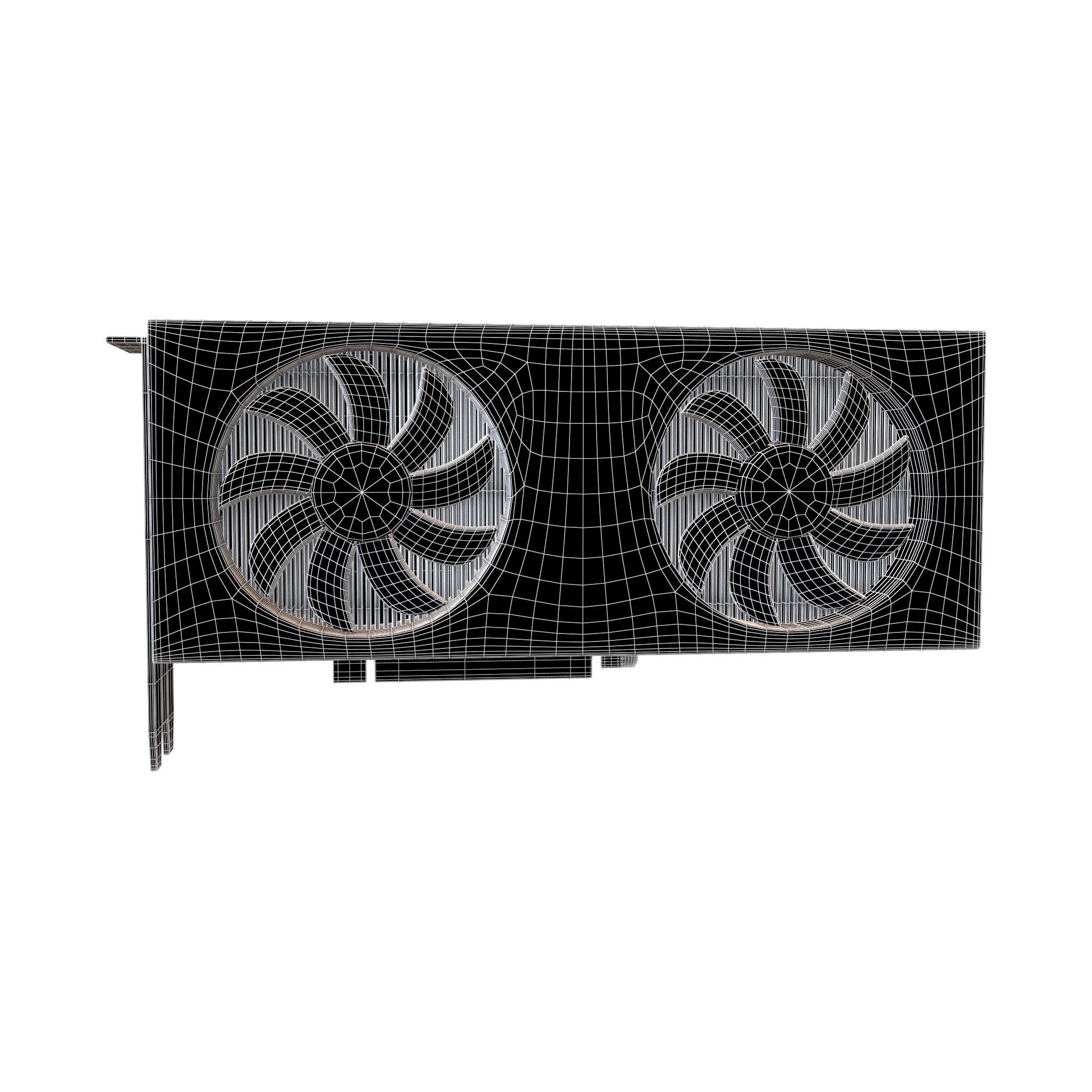 3D model Cartoon Nvidia RTX Graphics Card v1 001 VR / AR / low-poly ...