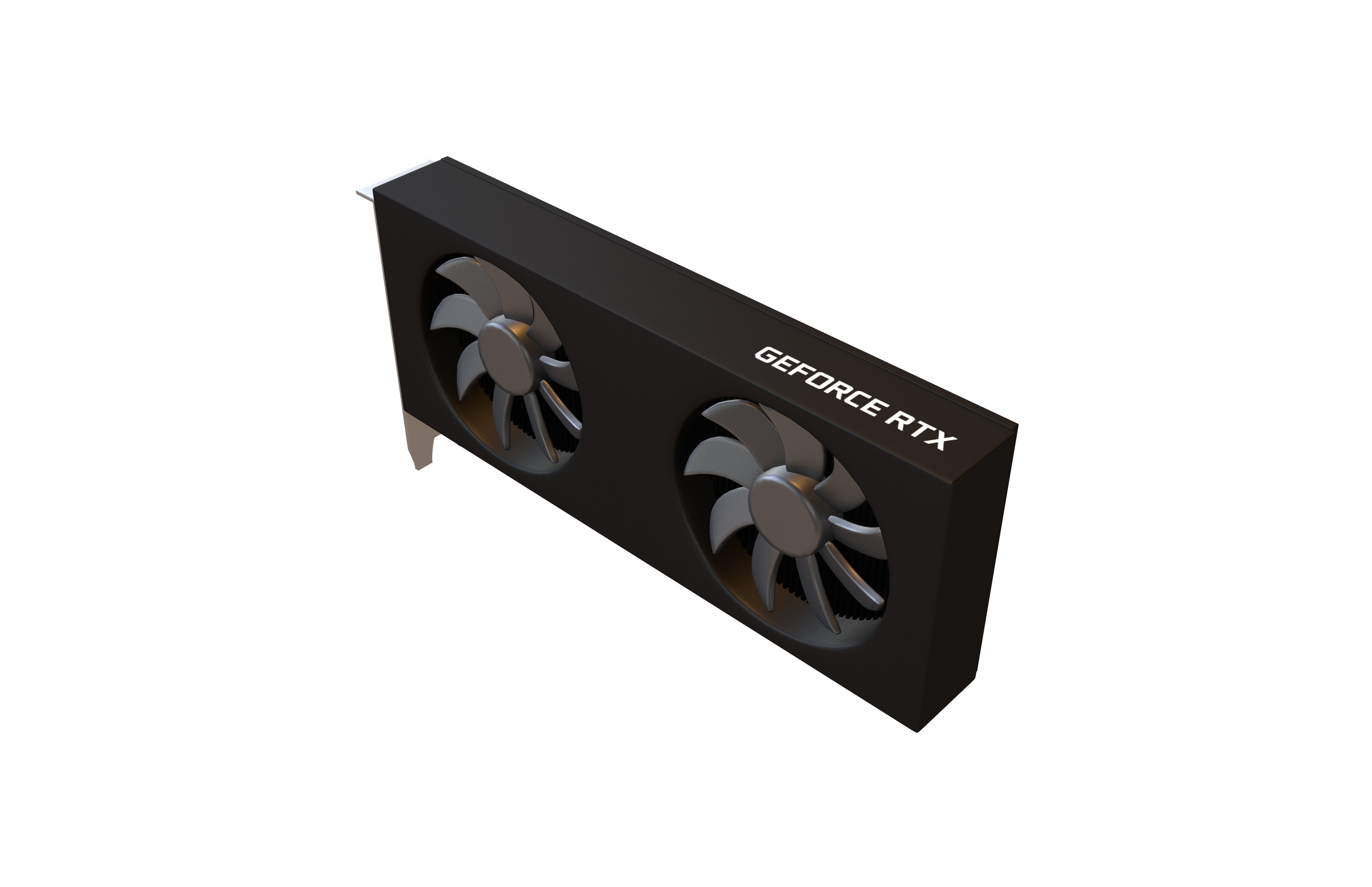 3D model Cartoon Nvidia RTX Graphics Card v1 001 VR / AR / low-poly ...