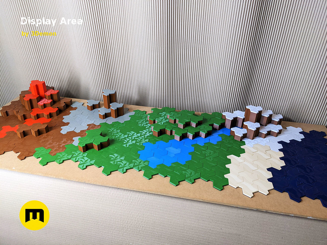 Display Area Building Blocks free 3D model 3D printable | CGTrader