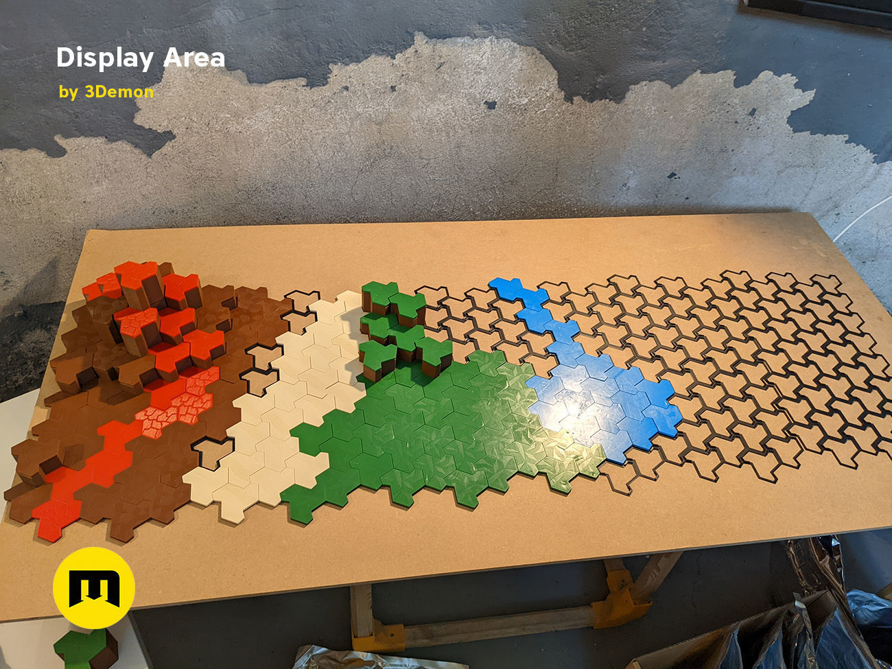 Display Area Building Blocks free 3D model 3D printable | CGTrader