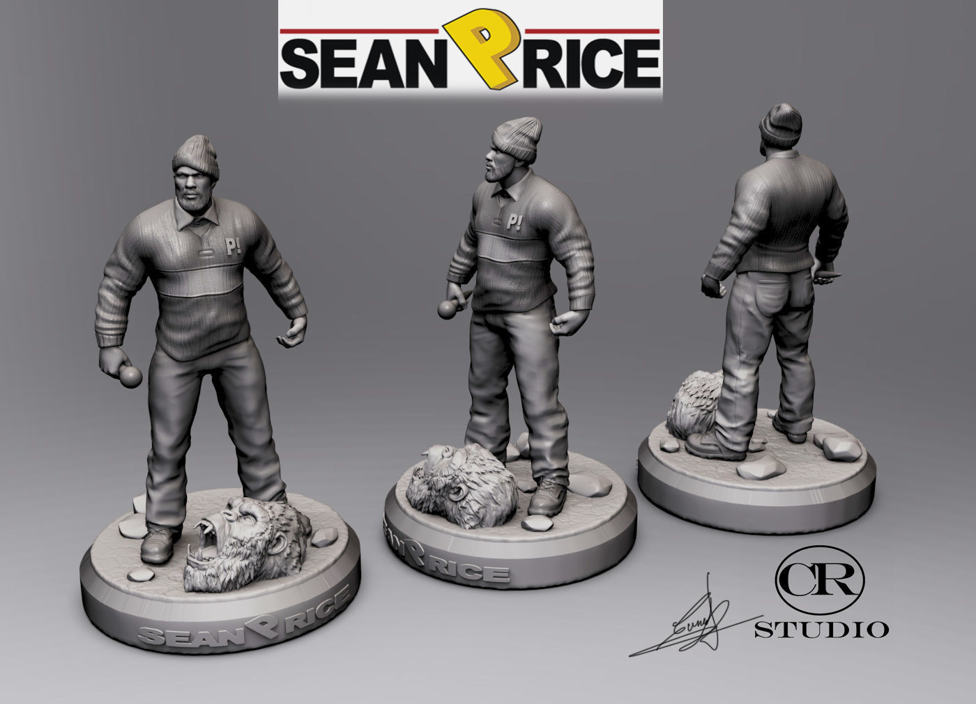 sean price 3D model | CGTrader