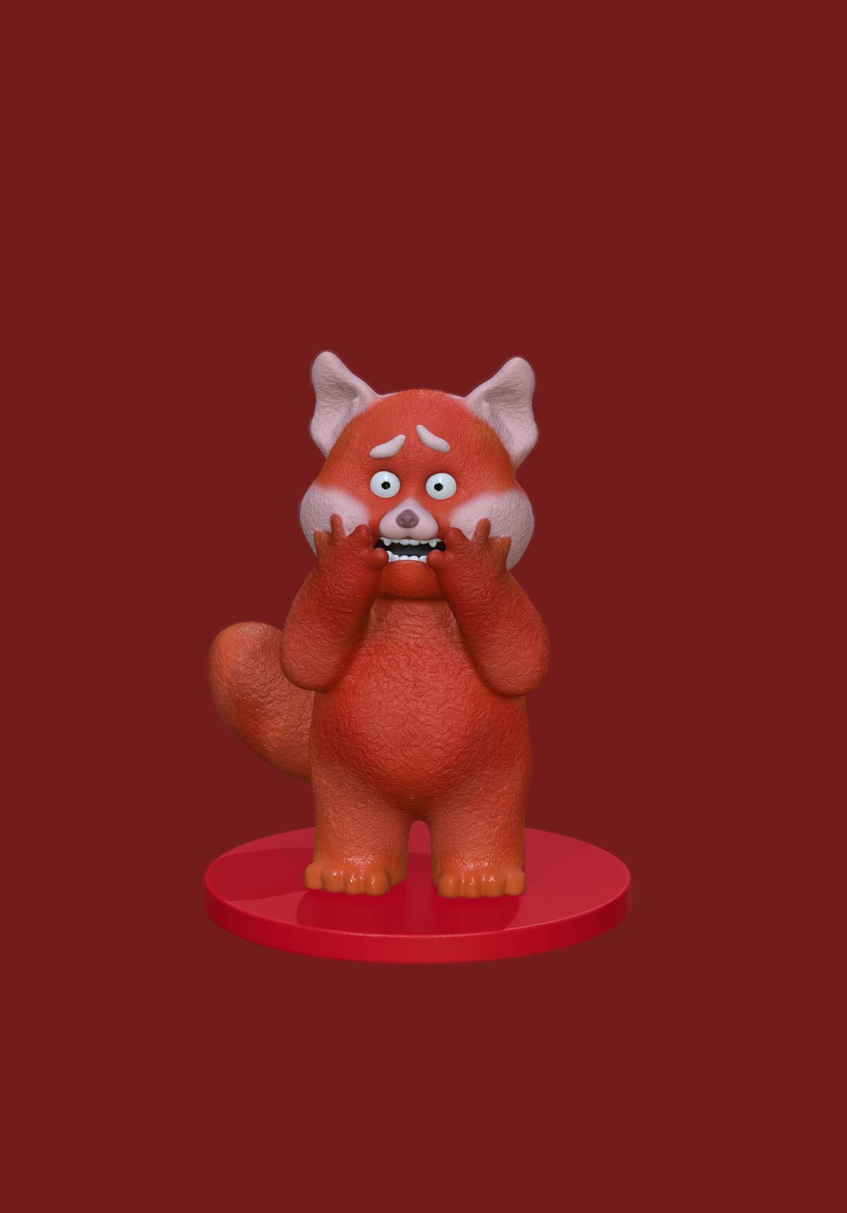 Turning Red Figurine 3D model 3D printable | CGTrader