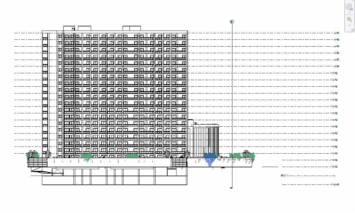 Hotel complete revit project p2 3D model | CGTrader