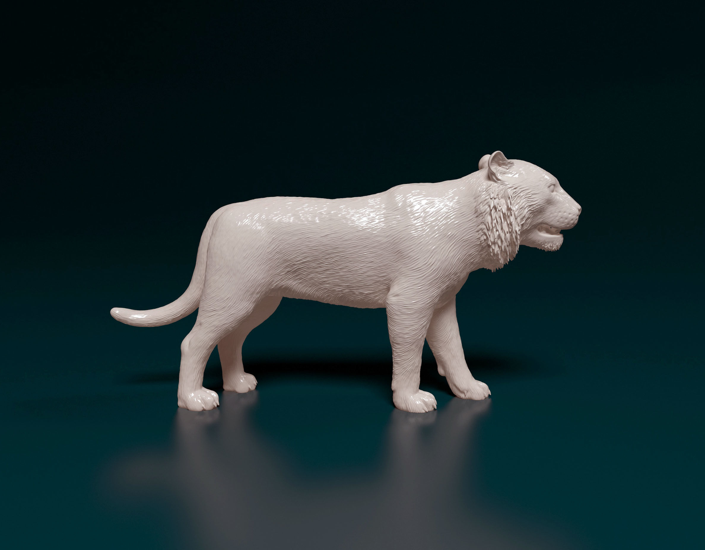 Tiger 3D model 3D printable | CGTrader