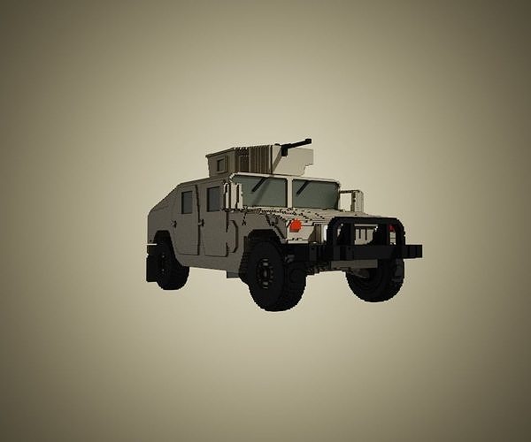 hummer military vehicle 3D model | CGTrader