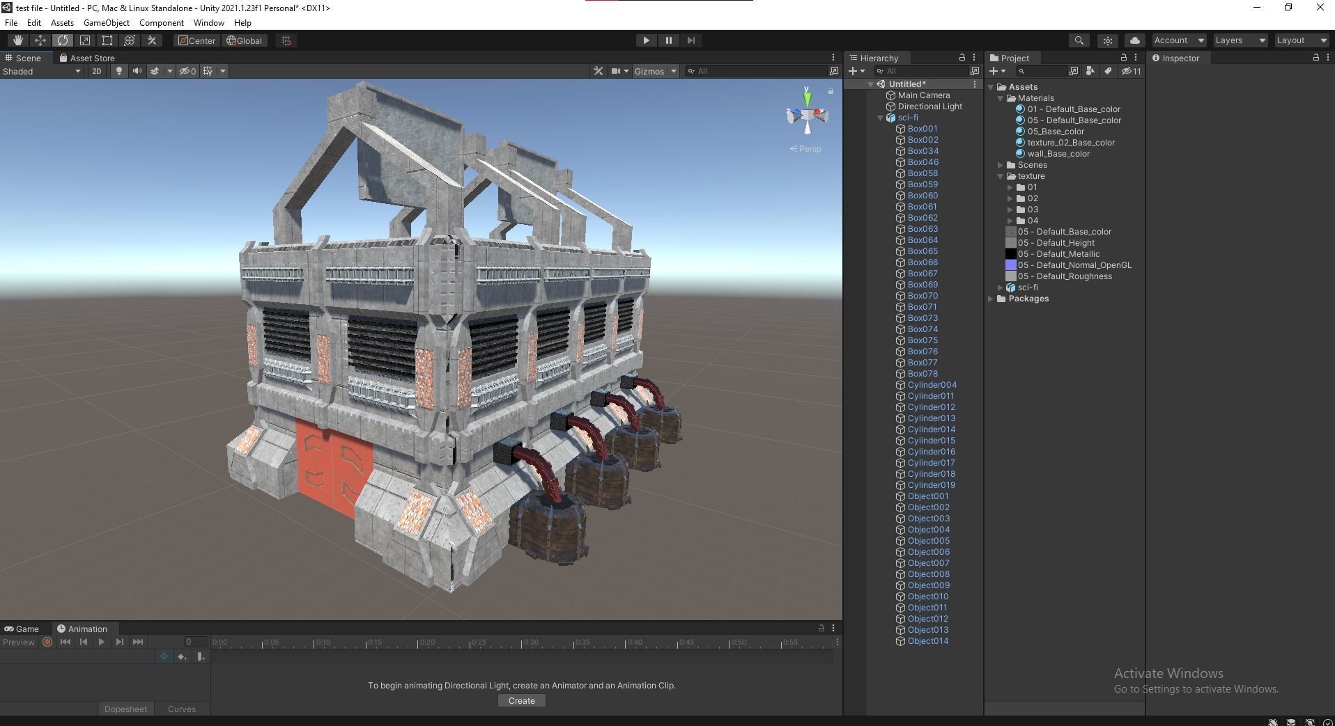 Science fiction Sci-fi Building design 3D model | CGTrader
