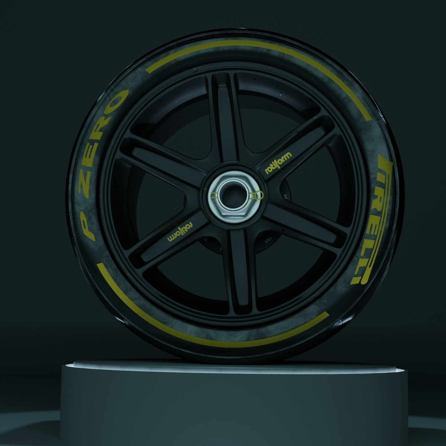rotiform NGO wheel 3D model | CGTrader