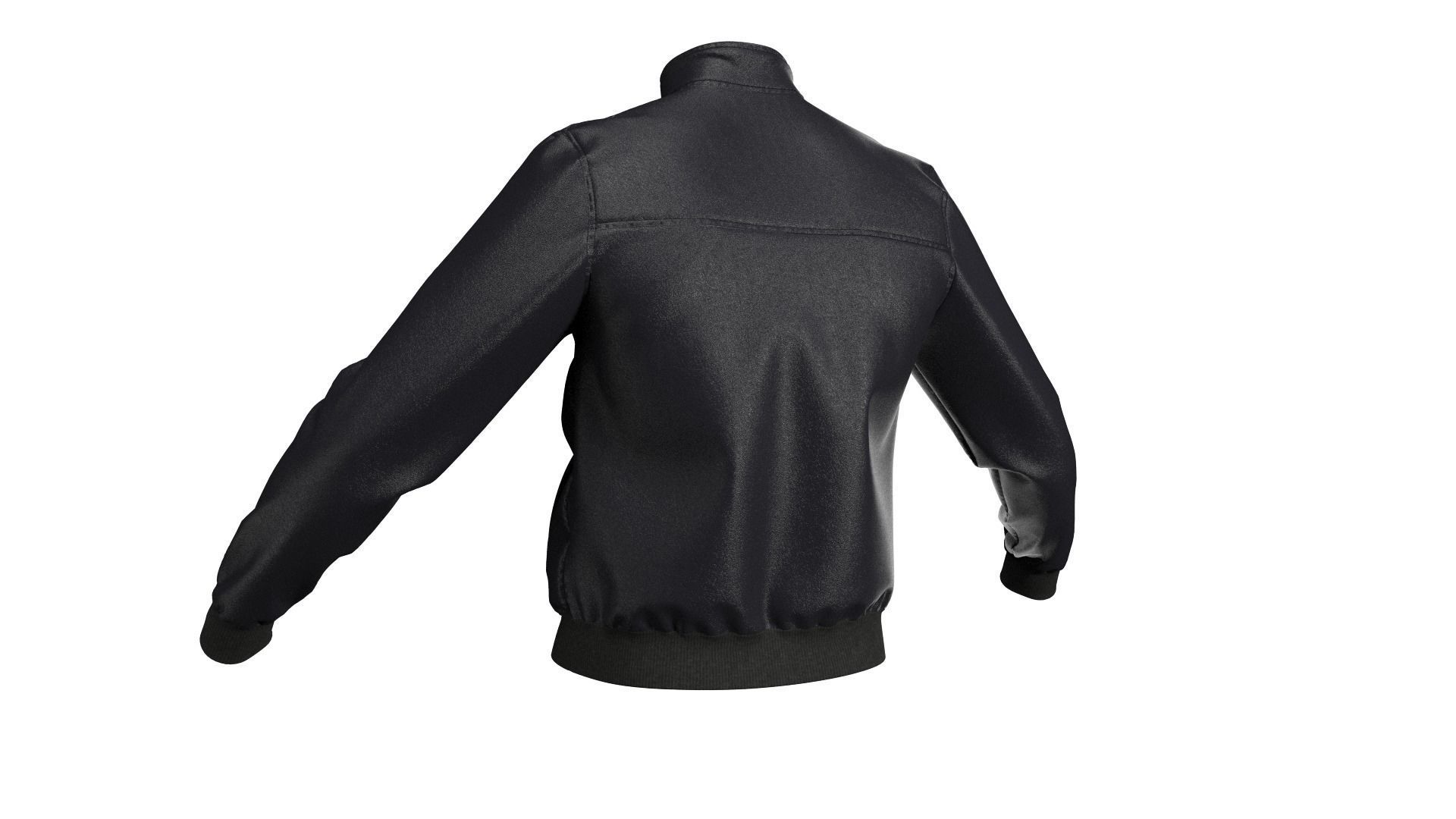 Mens Leather Jacket - Marvelous Designer 3D model | CGTrader