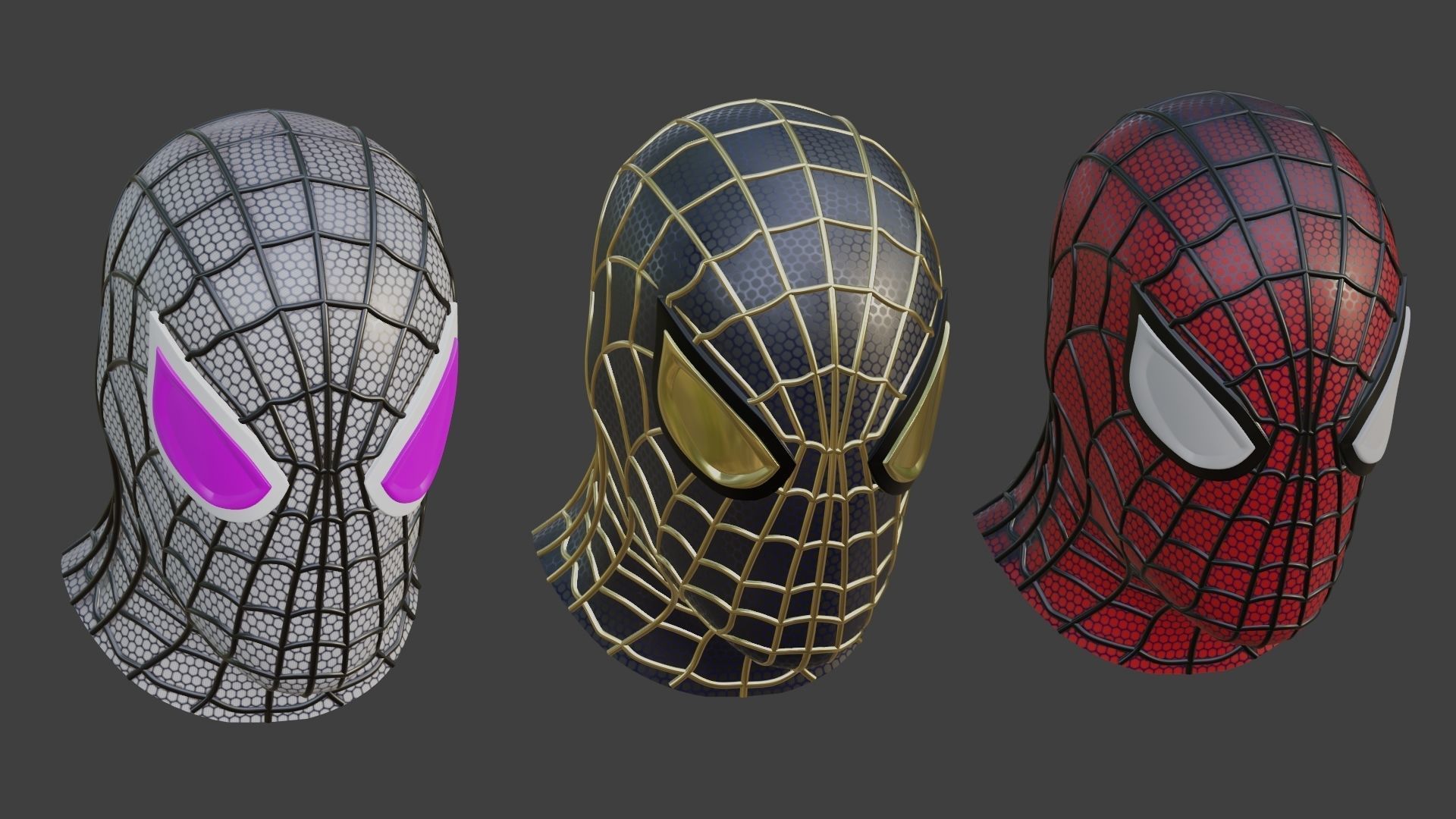 Spider Man mask 3D model | CGTrader