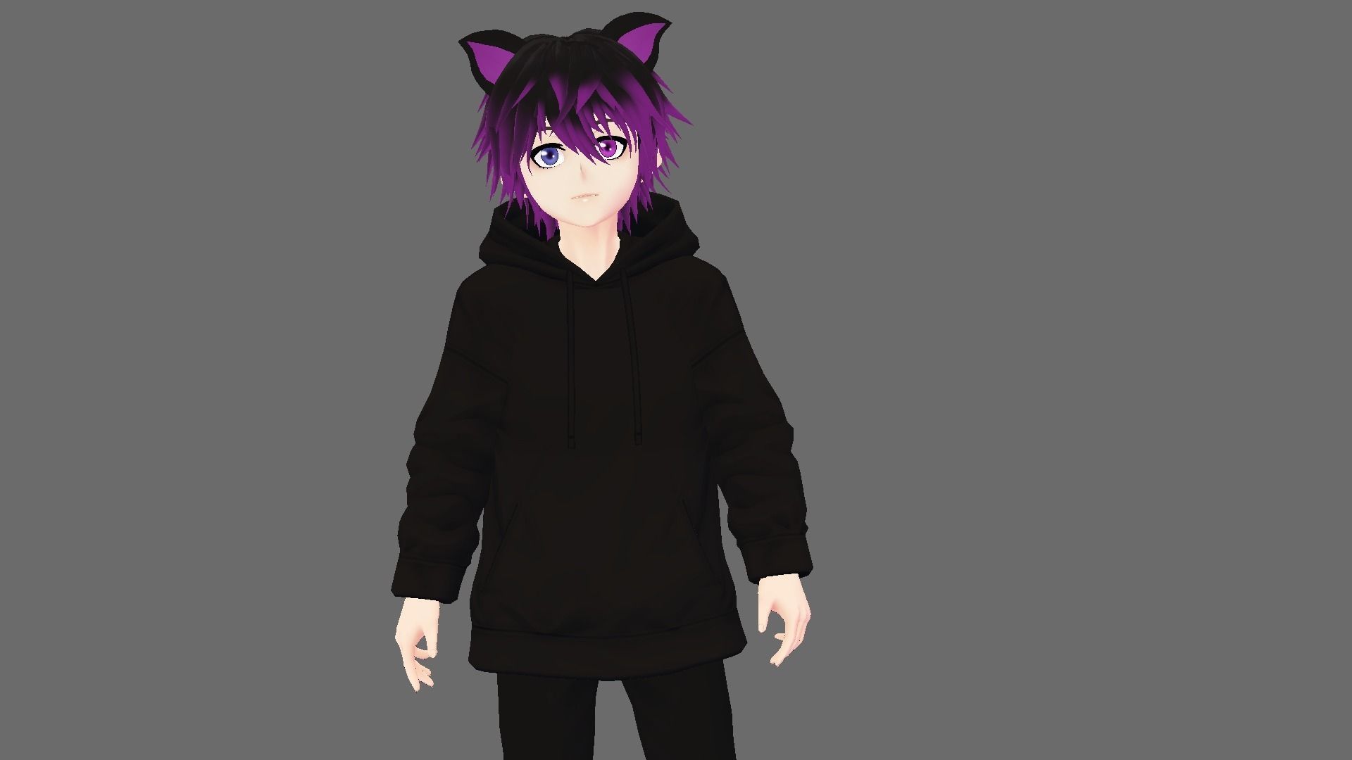 3D model 3d Low Poly Male avatar for Gaming Vtubing VRchat and Quest VR ...