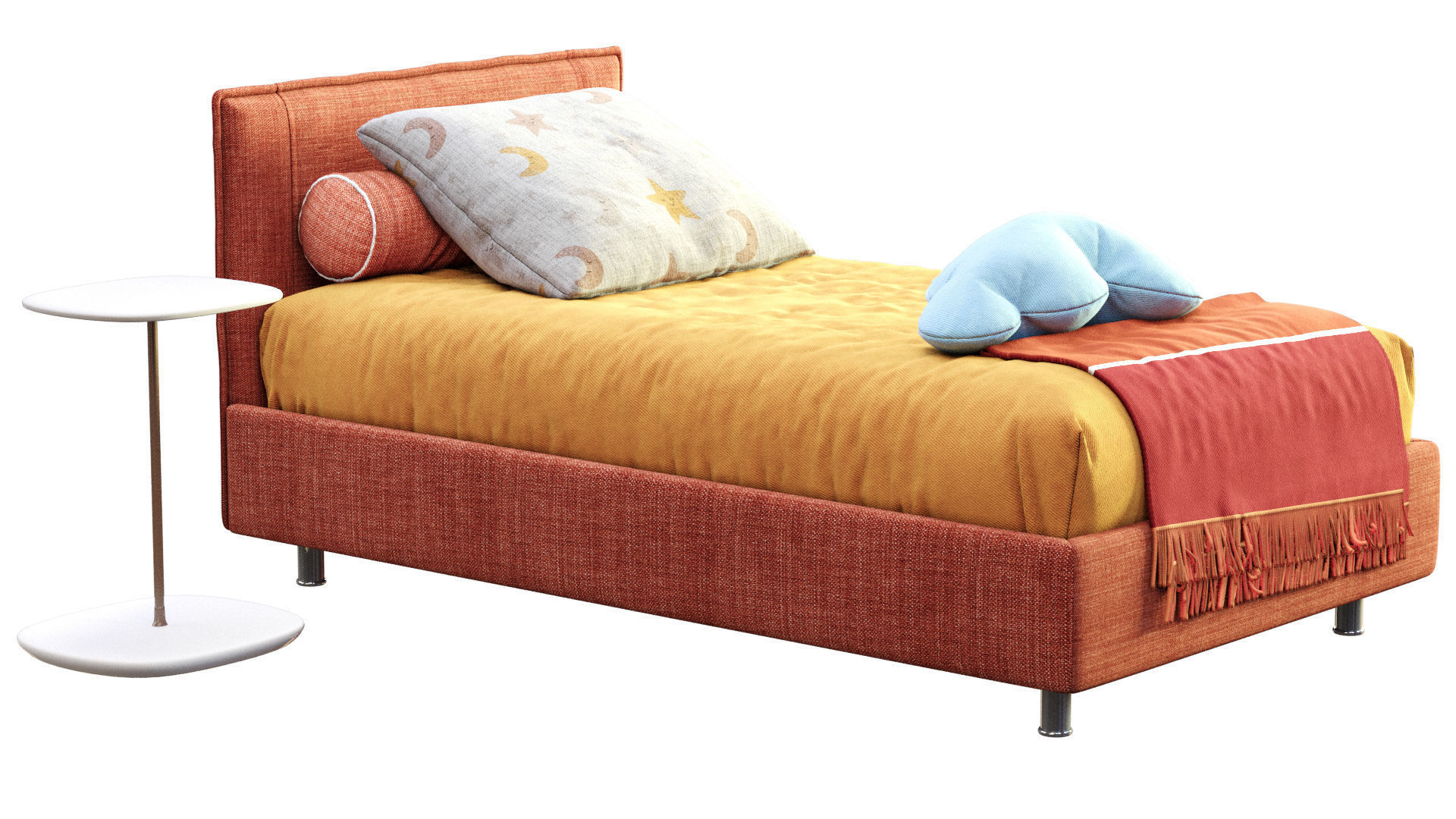 Paco Single Bed By Bonaldo 3D model | CGTrader