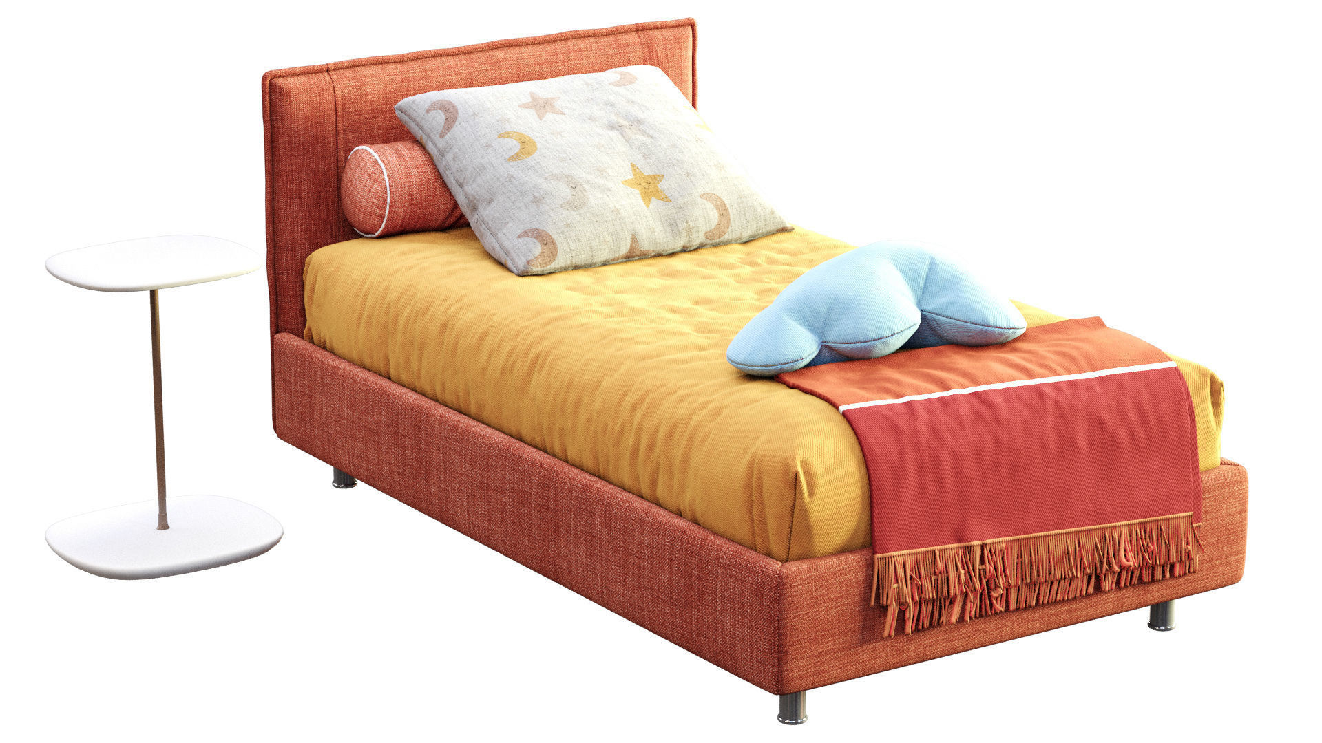 Paco Single Bed By Bonaldo 3D model | CGTrader
