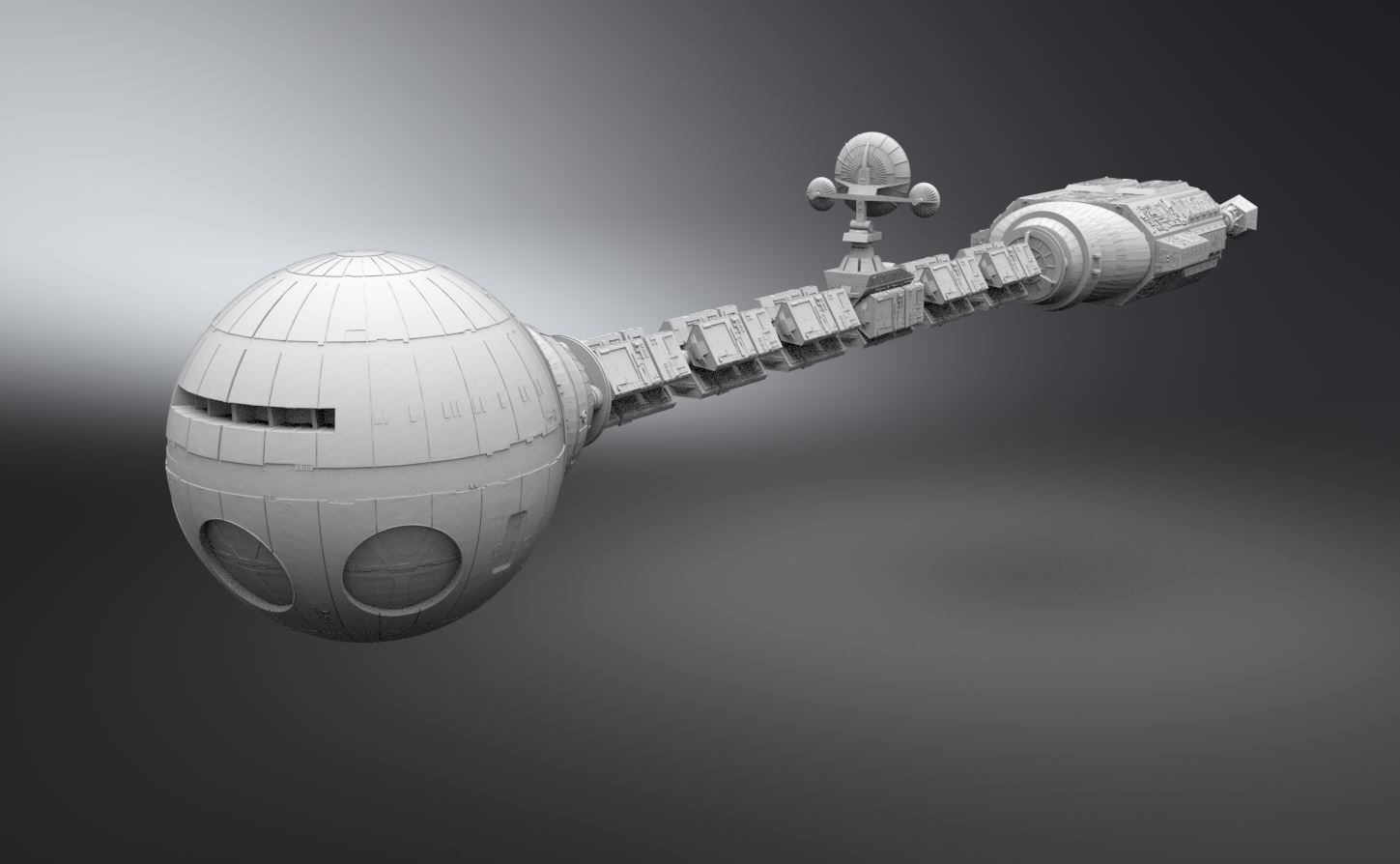 Discovery 1 scale model 3D model 3D printable | CGTrader