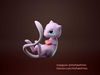 Mew Pokemon holding a heart 3D model 3D printable | CGTrader