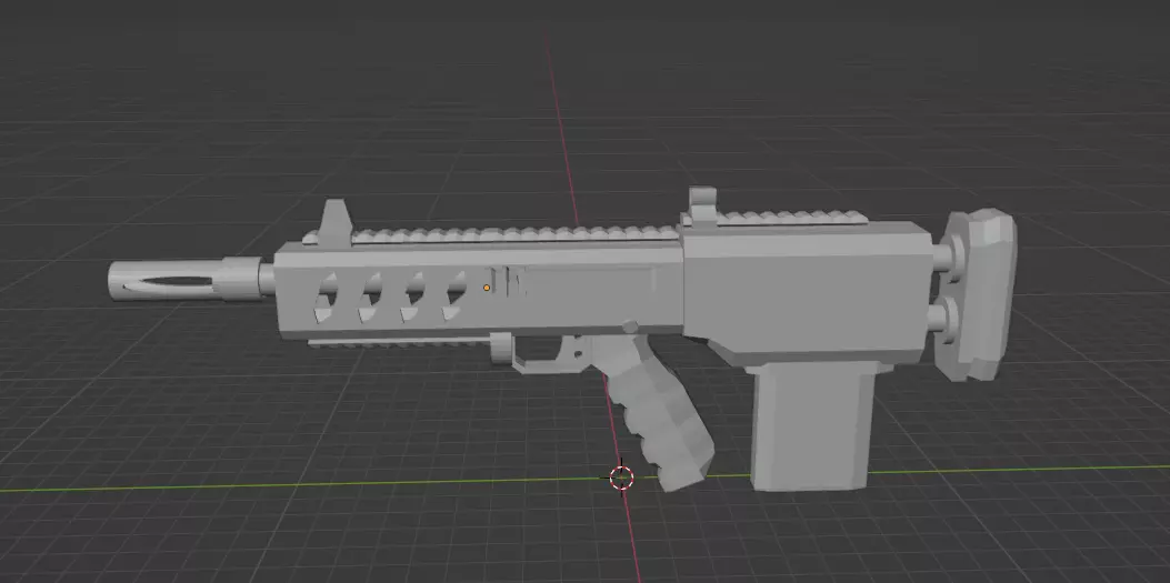 Stoutrifle Bullpup 3D model | CGTrader