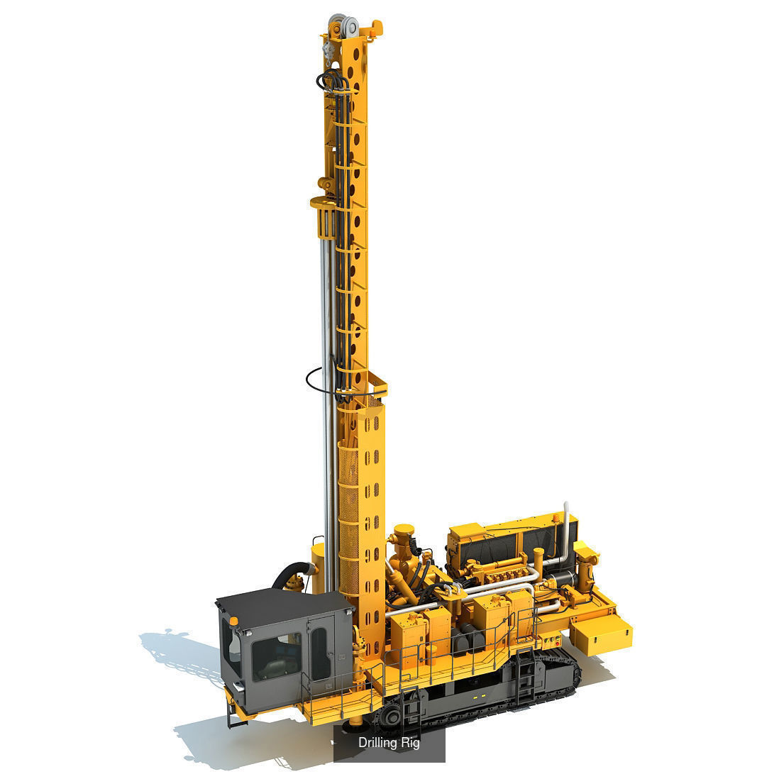 Mining Machinery Equipment 3D Model Collection | CGTrader
