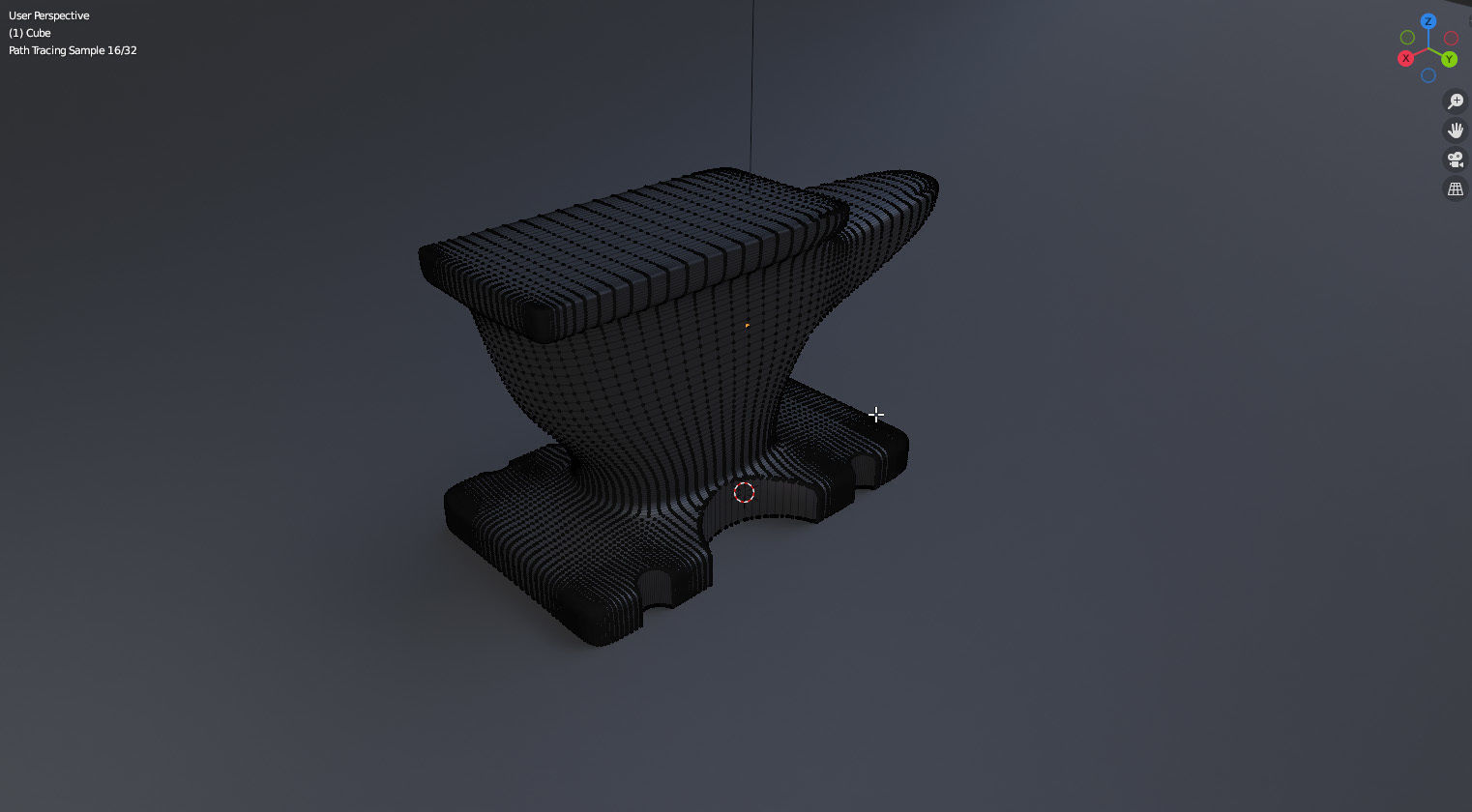 Cast Iron Hobby Anvil 3D model | CGTrader