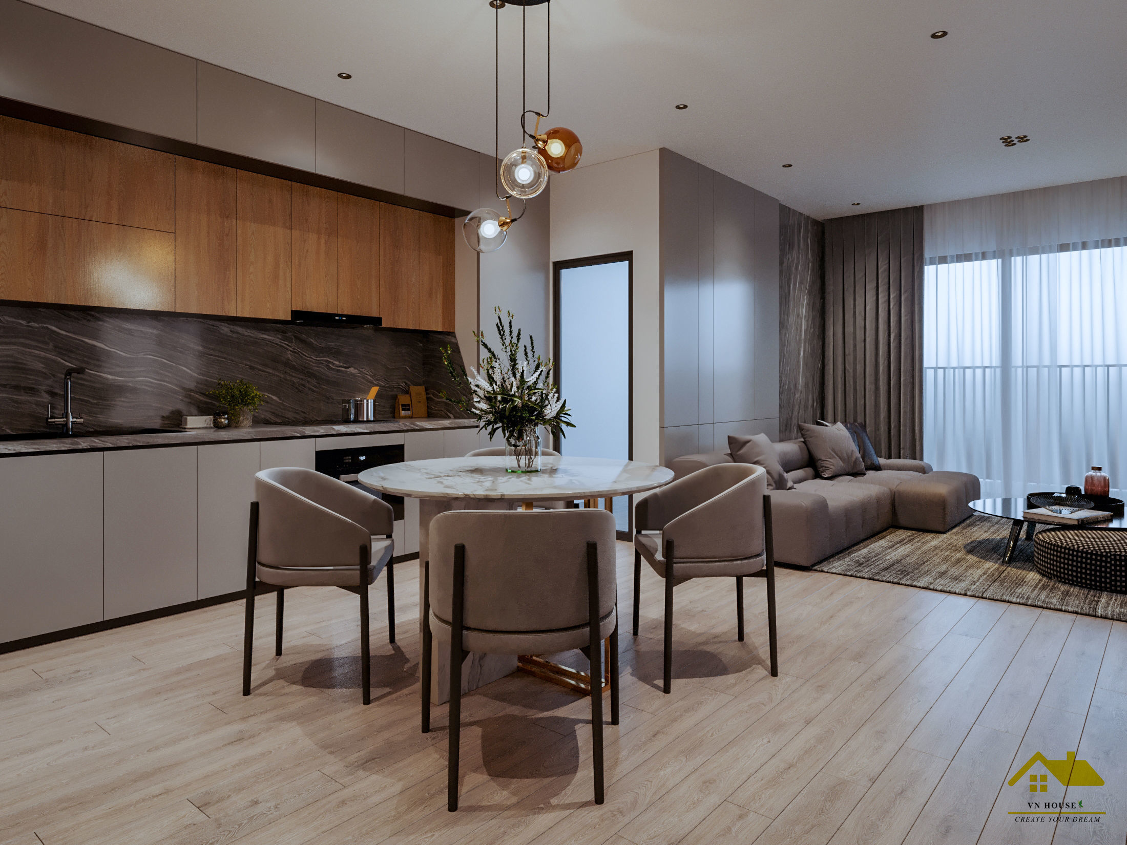 Living room 1- VN house free 3D model | CGTrader