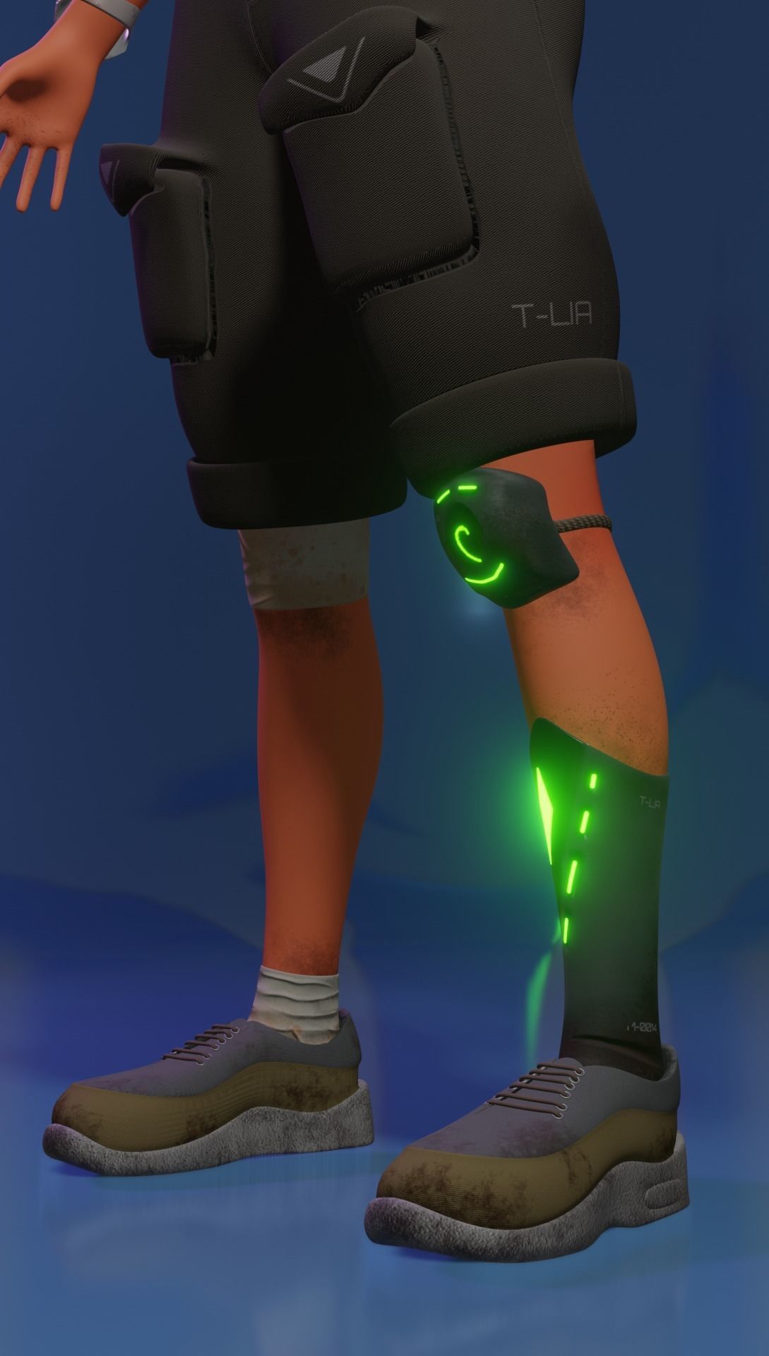 Compact girl character modeling 3D model | CGTrader