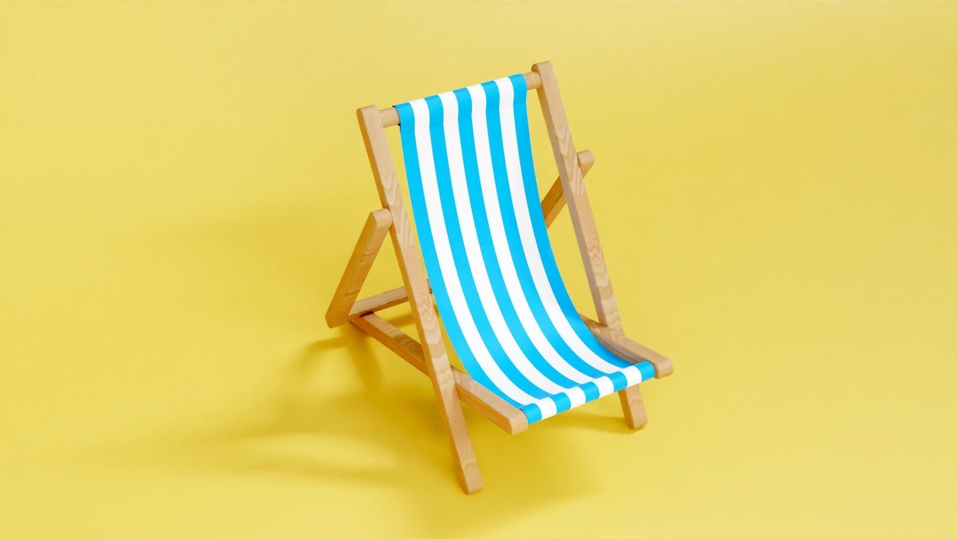 3D model Low poly Beach or Pool Chair VR / AR / low-poly | CGTrader