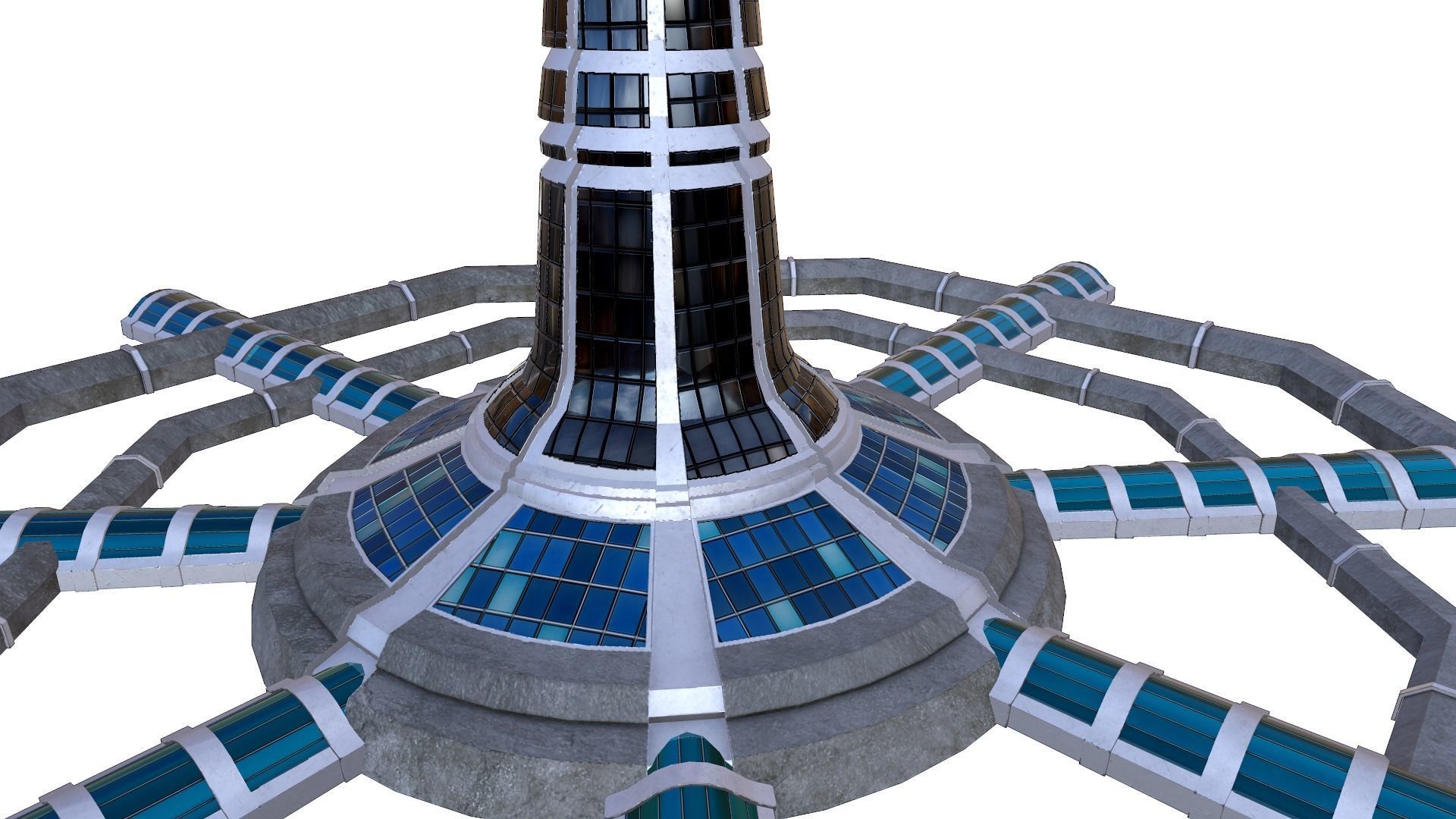 3D model Millennium Gate - Star Trek VR / AR / low-poly | CGTrader