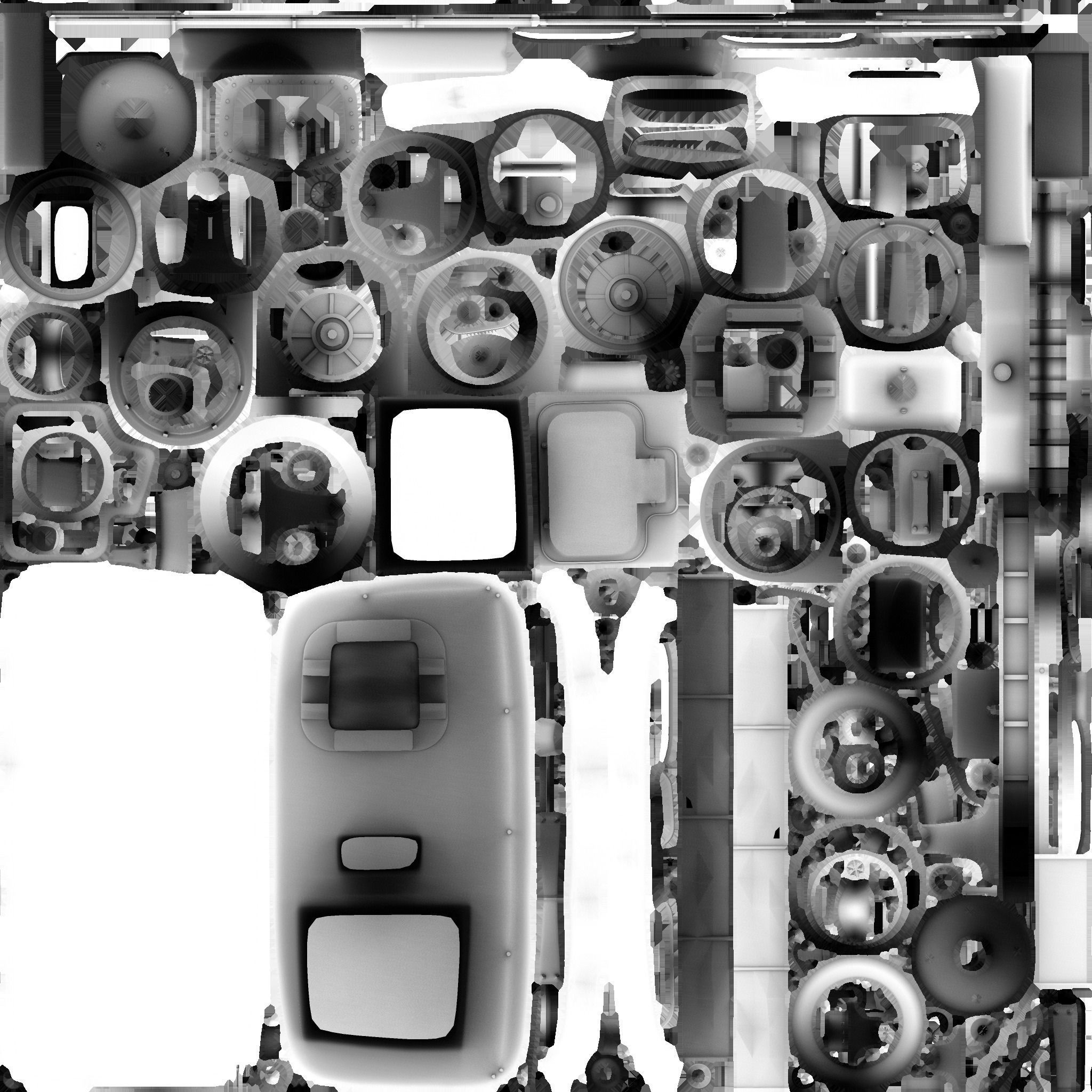 Water turbine Generator 3D model | CGTrader