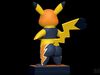 Pikachu Libre - Pokemon Go 3D model 3D printable | CGTrader