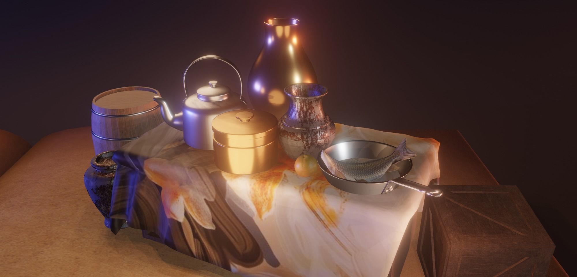 Horror kitchen 3D model | CGTrader