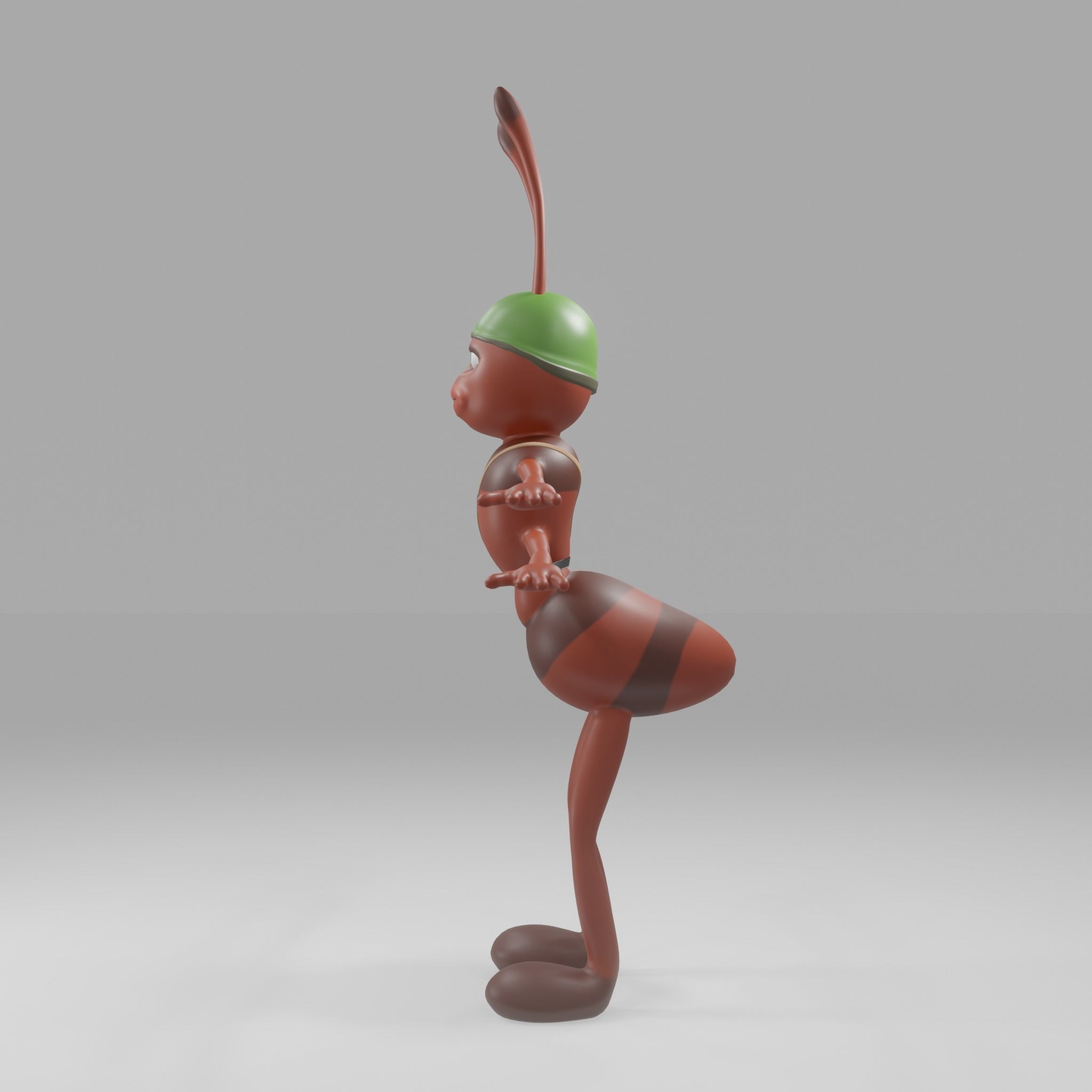 Ant- Humanoid free VR / AR / low-poly 3D model rigged | CGTrader
