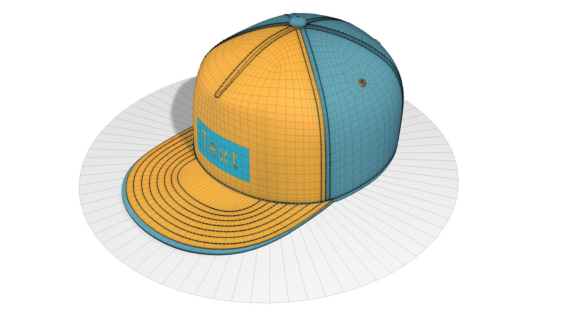 Cap header Cap-header baseball R1 3D model | CGTrader