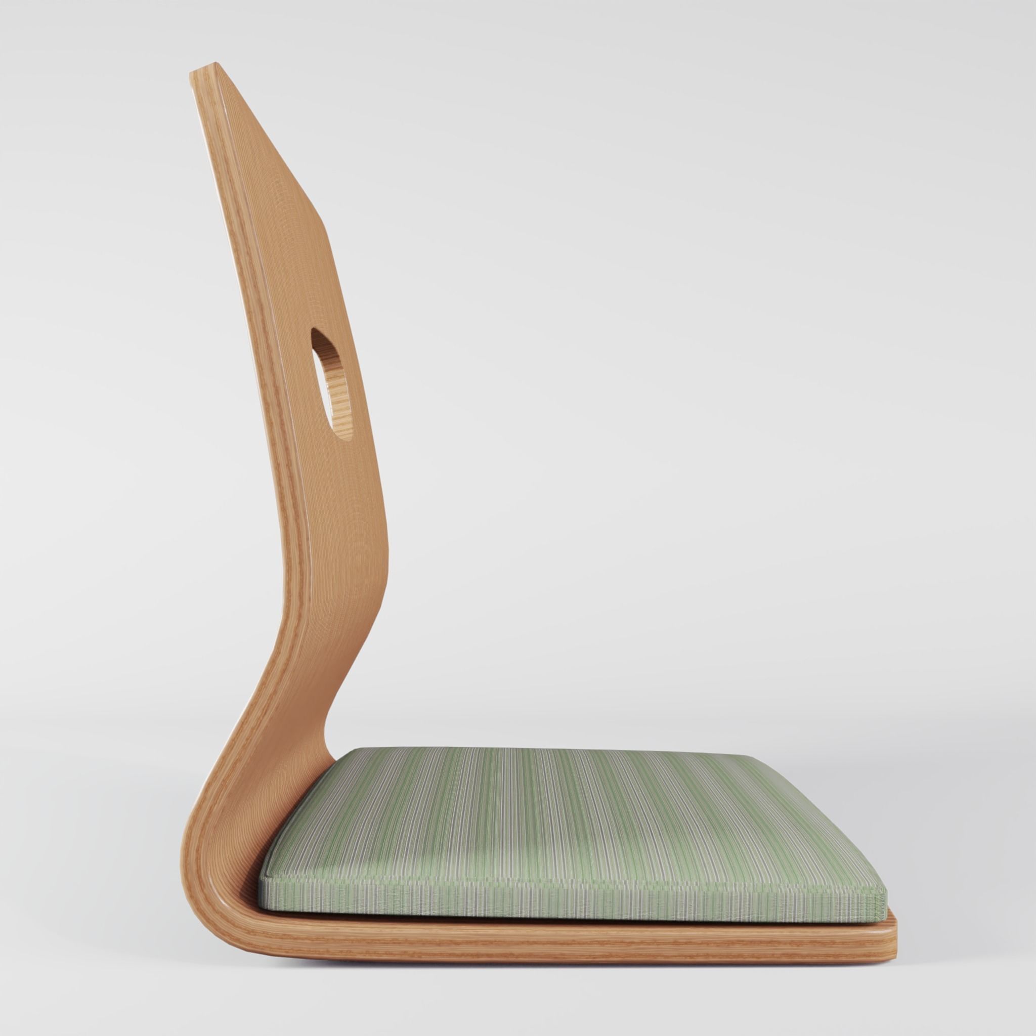 Legless Chair 3D model | CGTrader