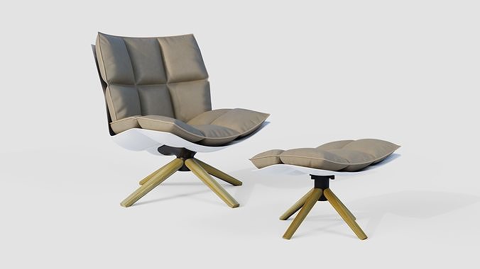 Husk Armchair and DIY 3D model | CGTrader