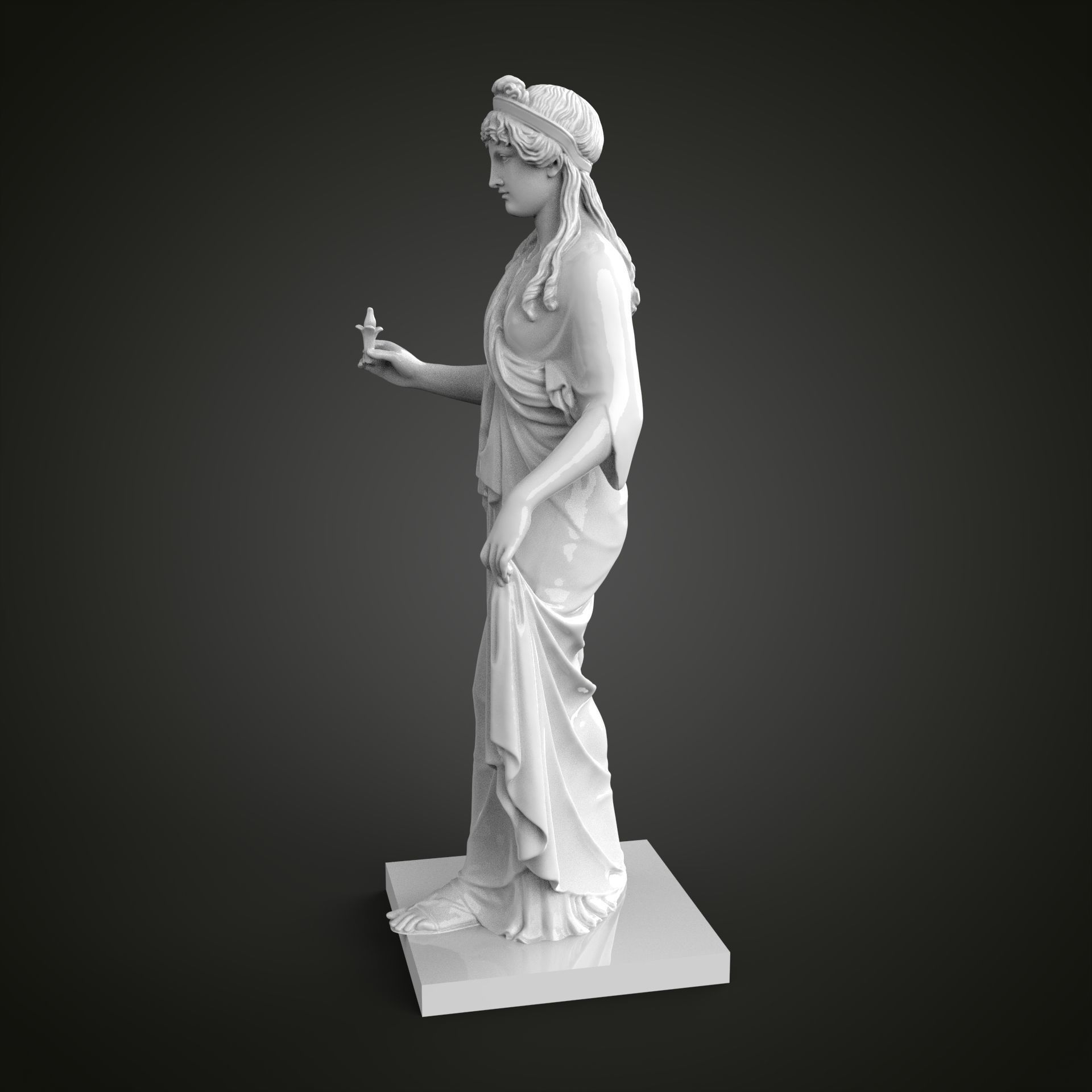 Goddess of hope 3D model 3D printable | CGTrader