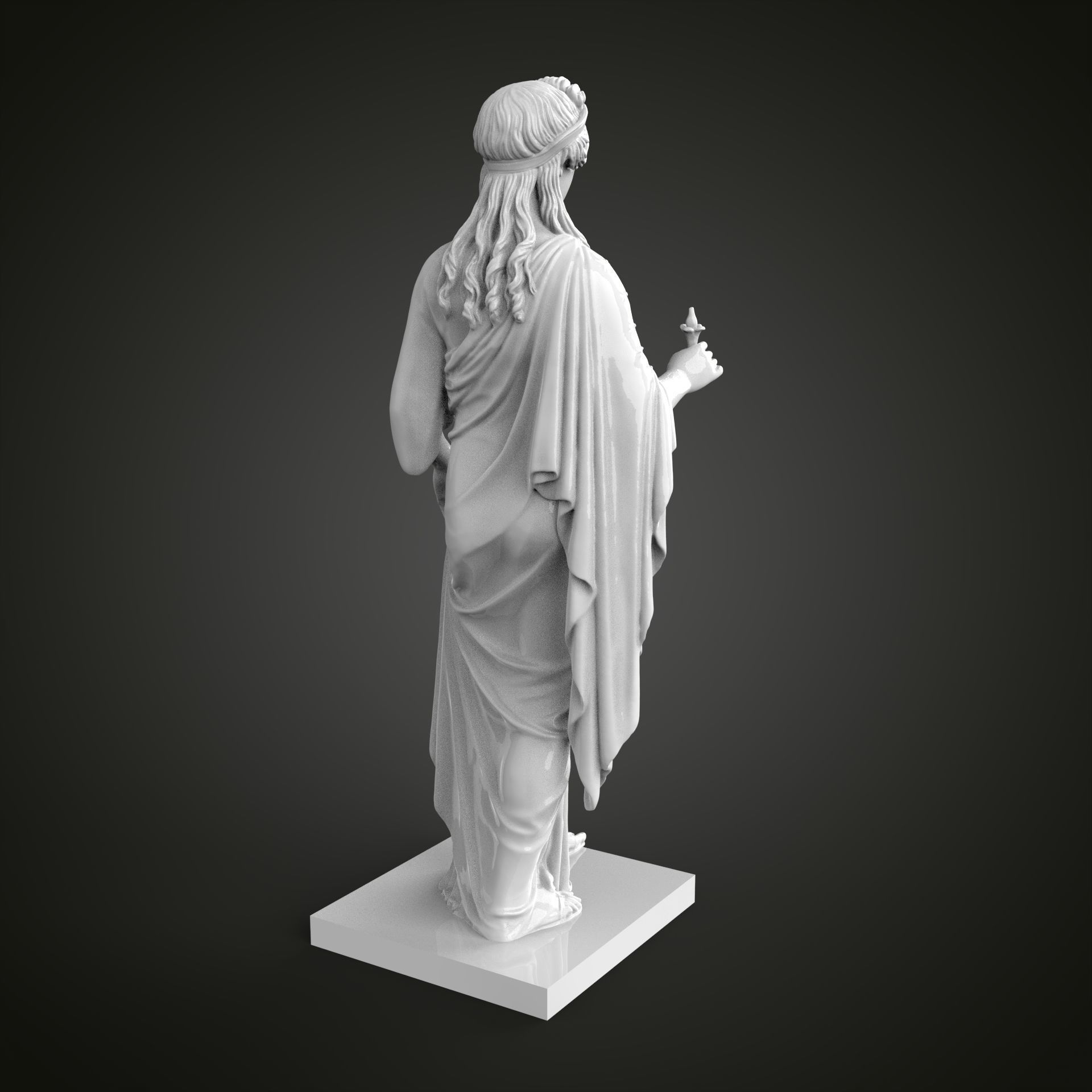 Goddess of hope 3D model 3D printable | CGTrader