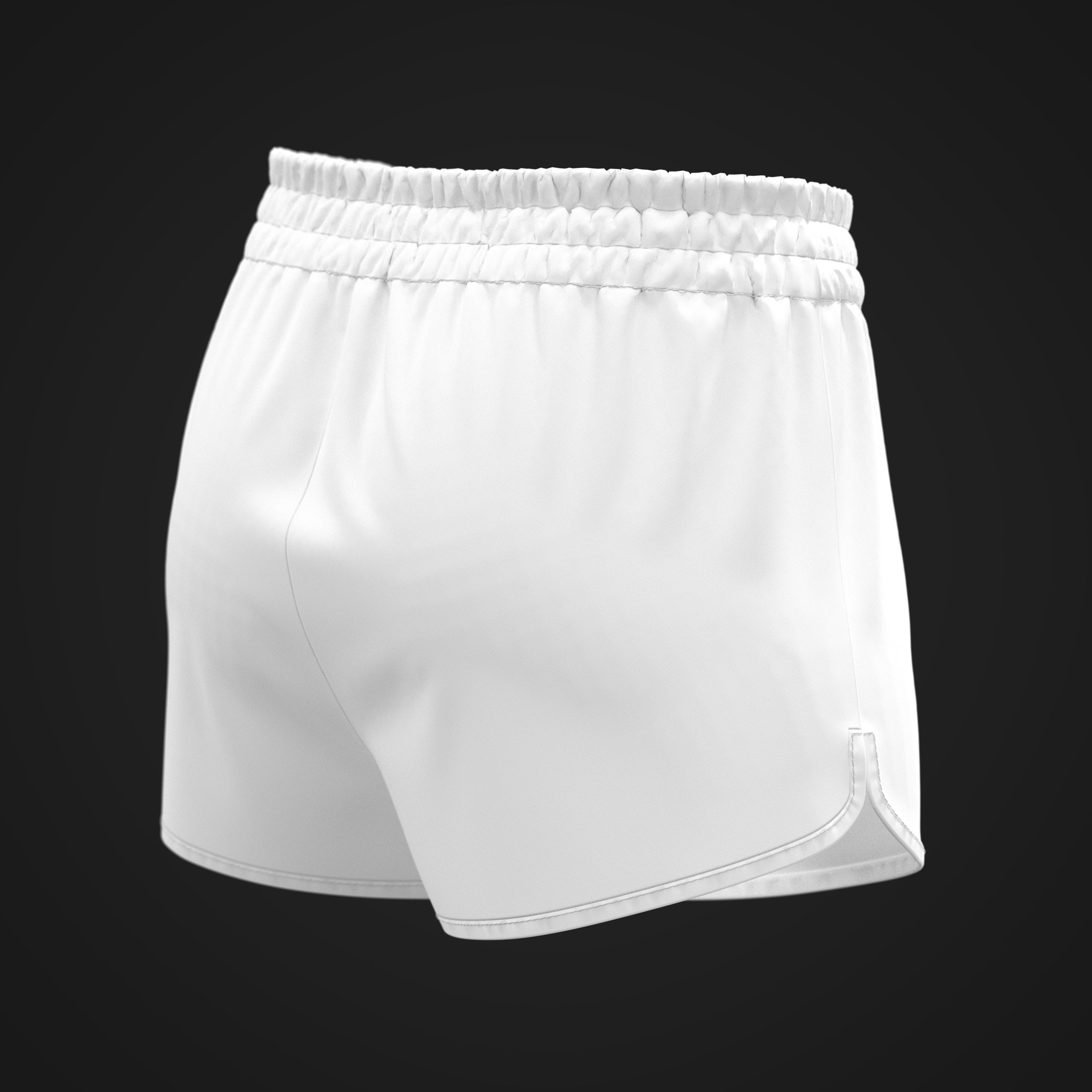 Womans Shorts 3D model | CGTrader