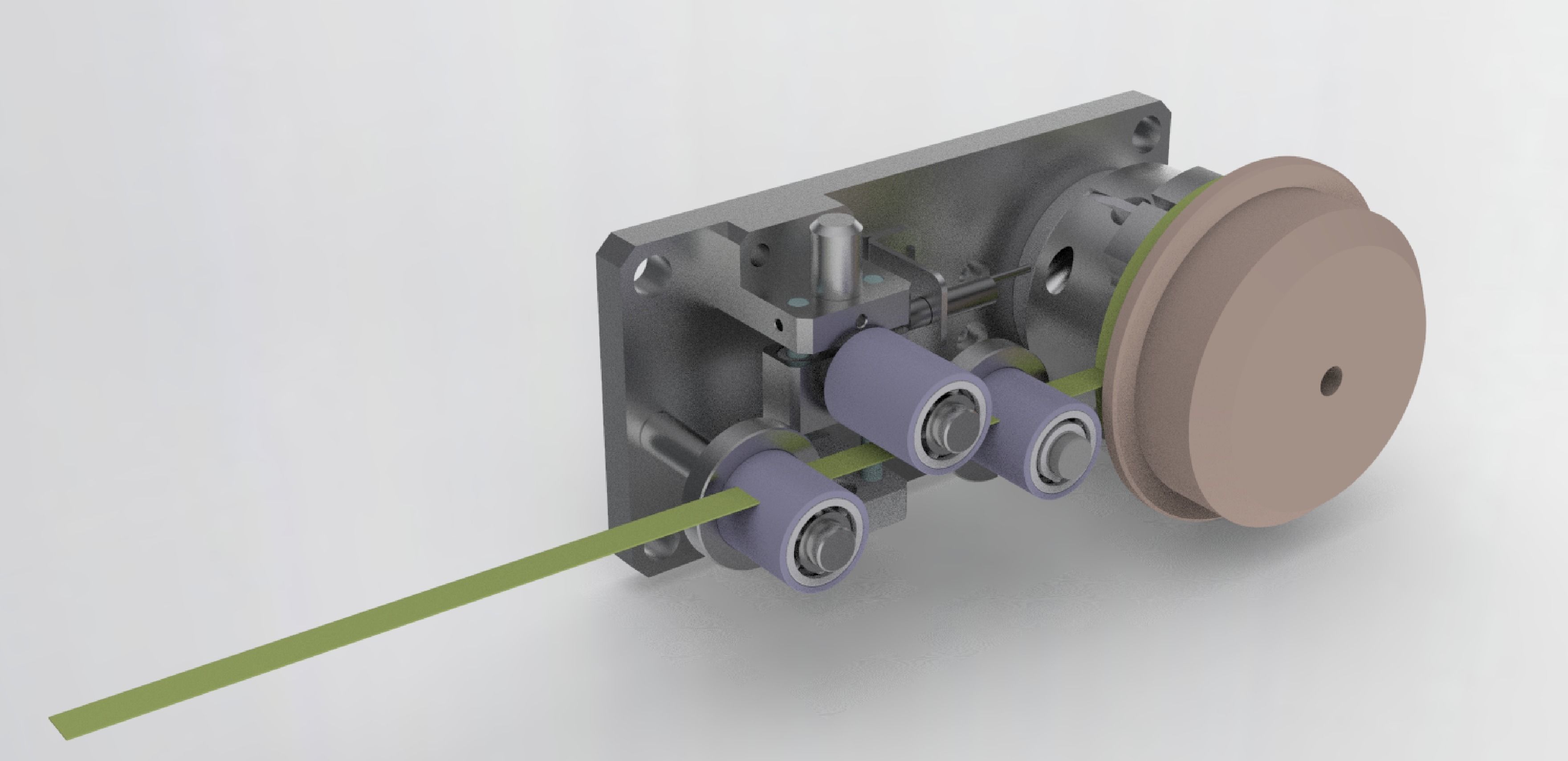 Roll mechanism 3D model | CGTrader